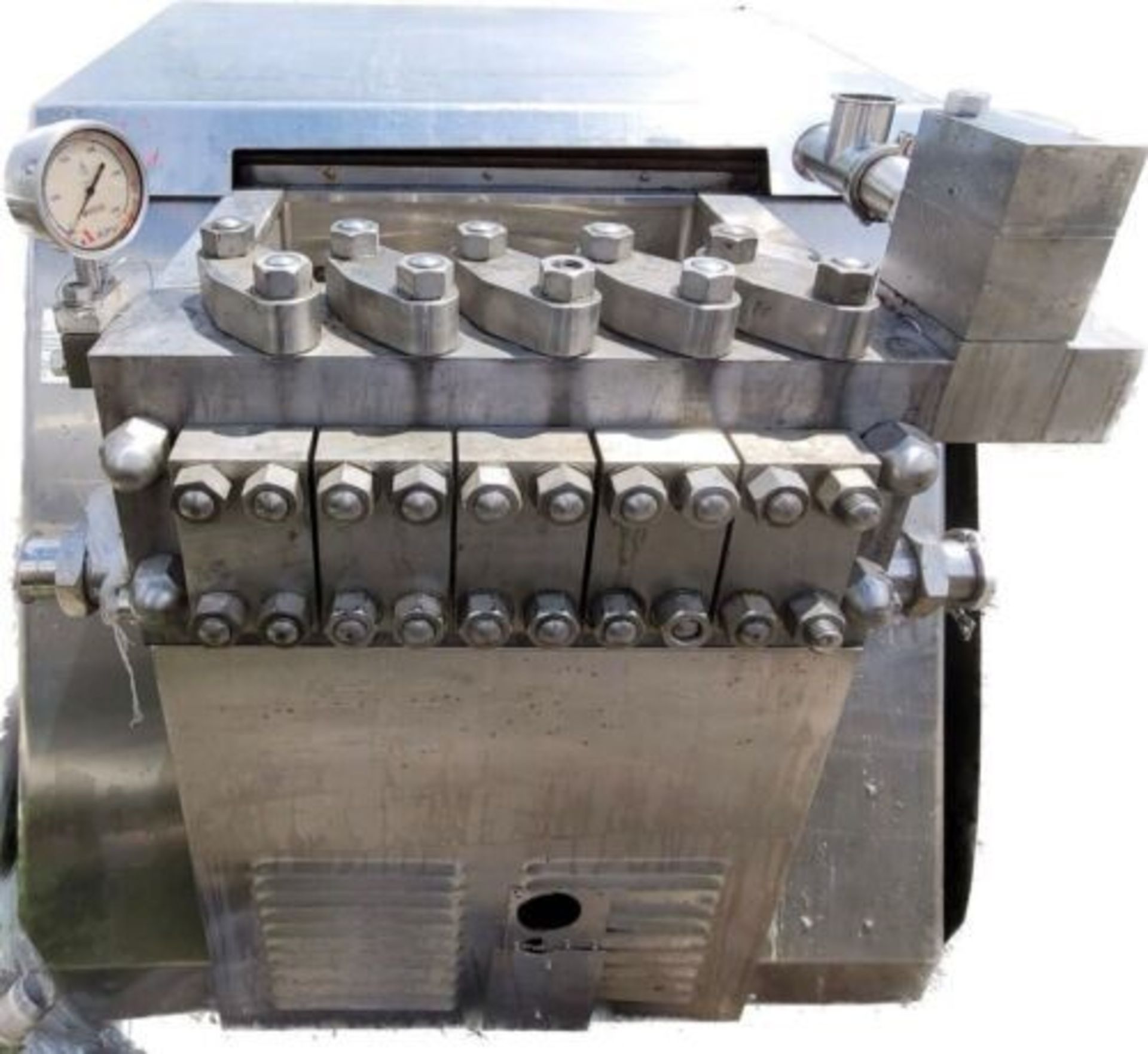 Gaulin 5000 GPH, Aprox. 2000 psi Head TPS Homogenizer, Model MC75 with ...