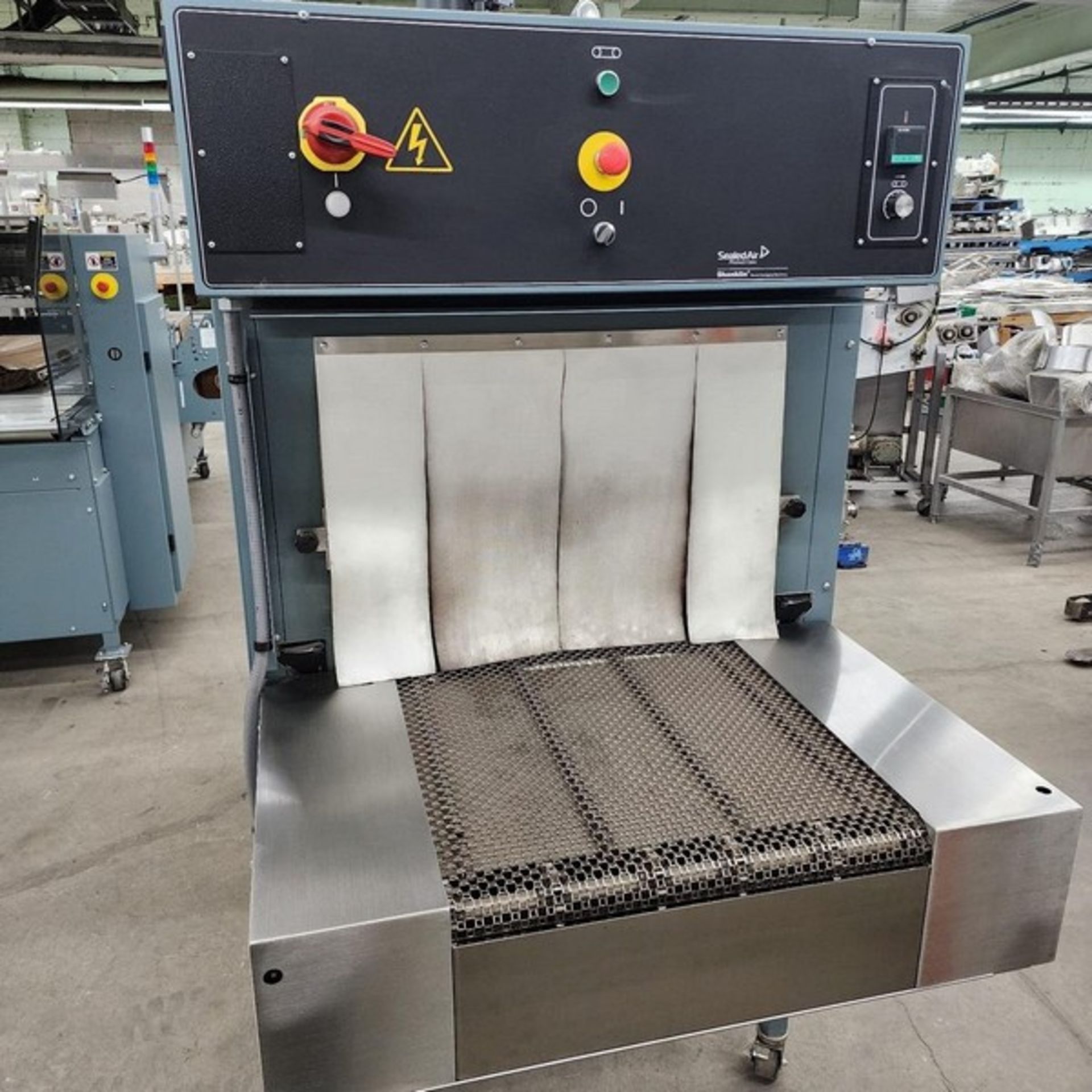 Shanklin Sealed Air Wrapper Model F7AC With Shrink Tunnel Model T81, 30 ...