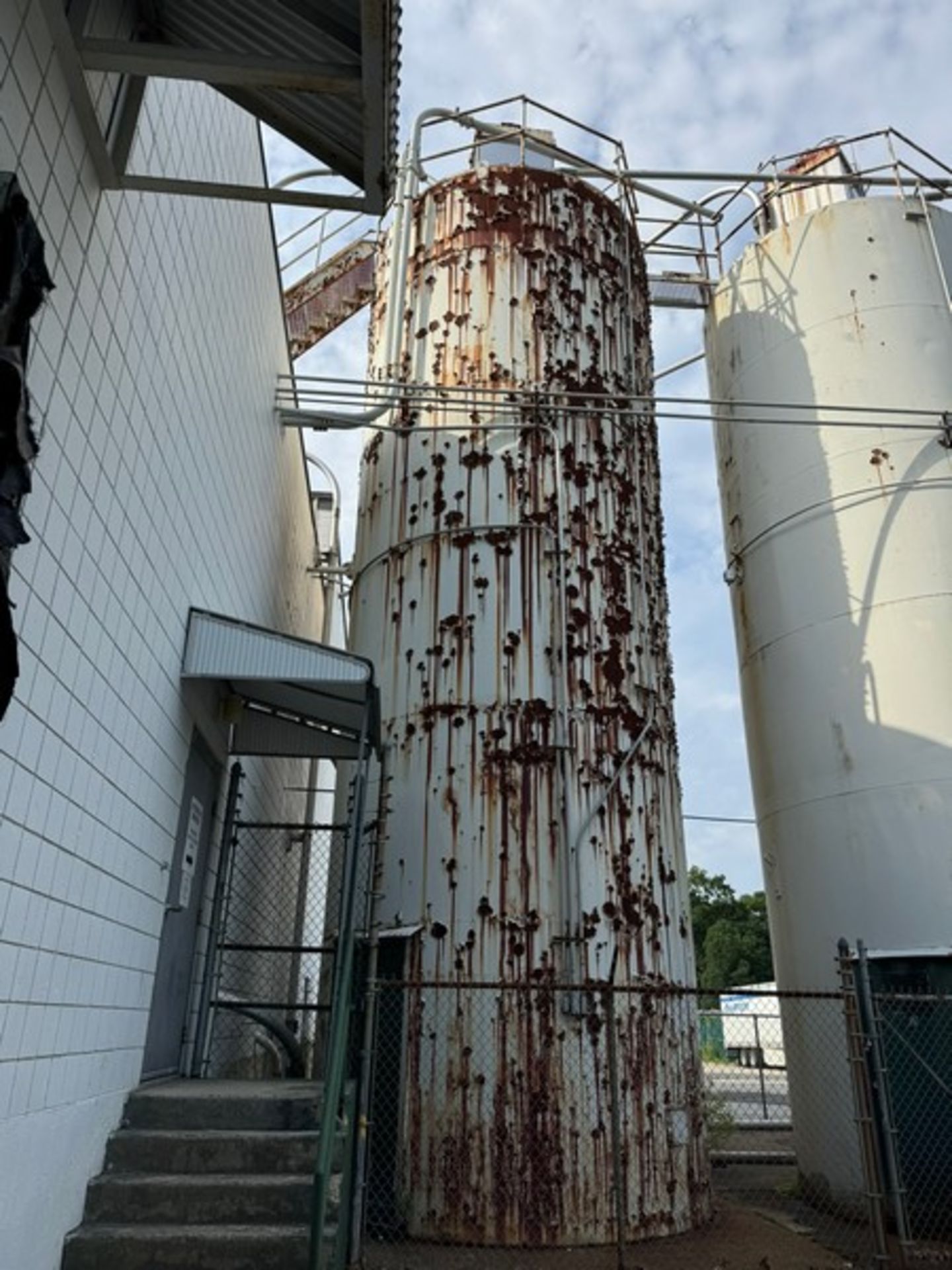 Vertical Flour Silo, with Mild Steel Exterior (FOR REMOVAL, CALL TOMMY ...
