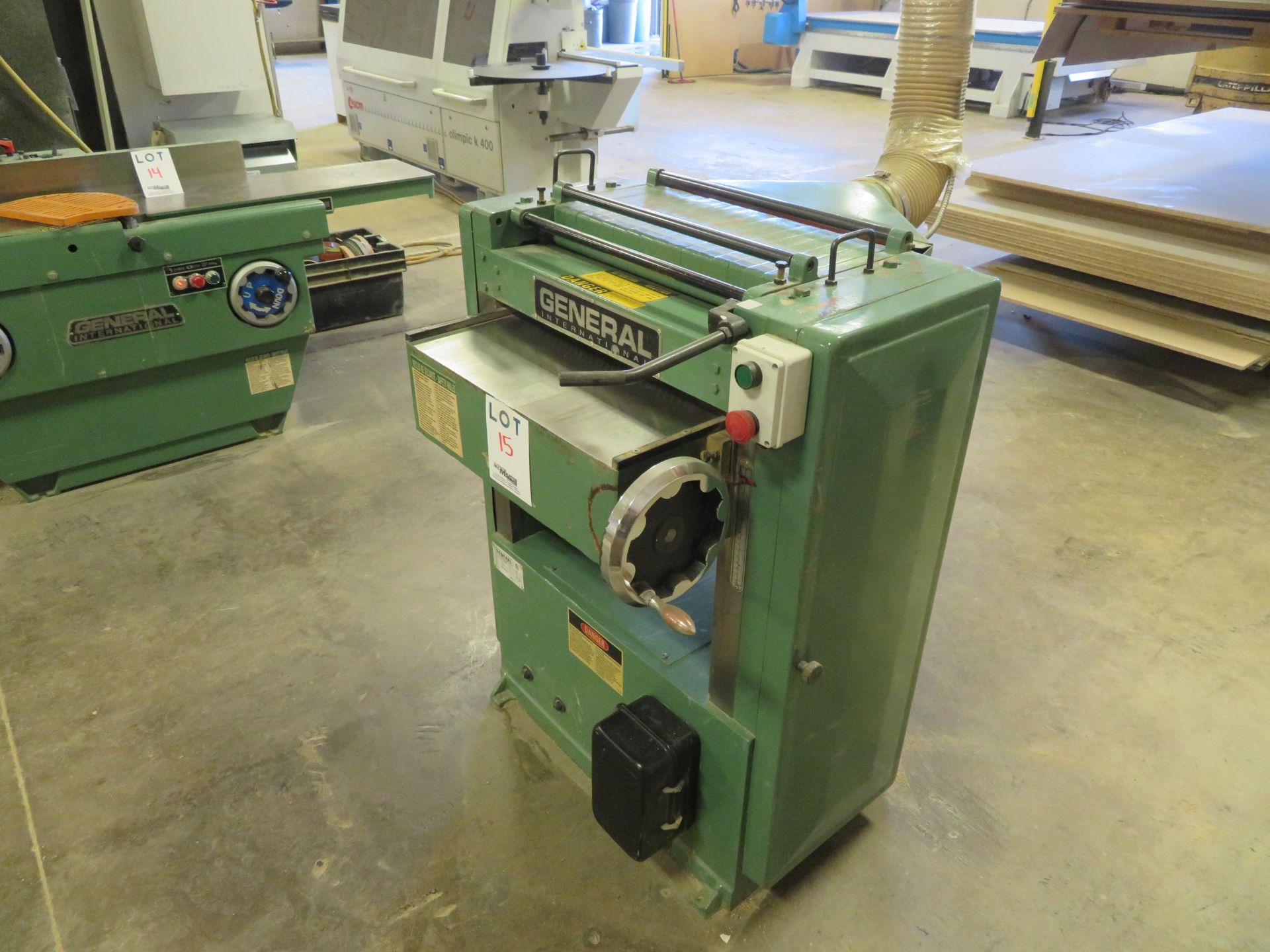 GENERAL 20" planer, Mod# 30-325M3, 575 Volts, 3 PH, 60 HZ