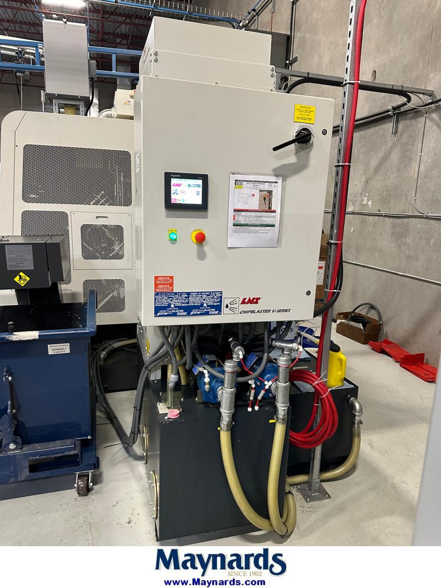 2022 LNS V2-80-X Chip blaster system 1,000 PSI High Pressure Coolant ...