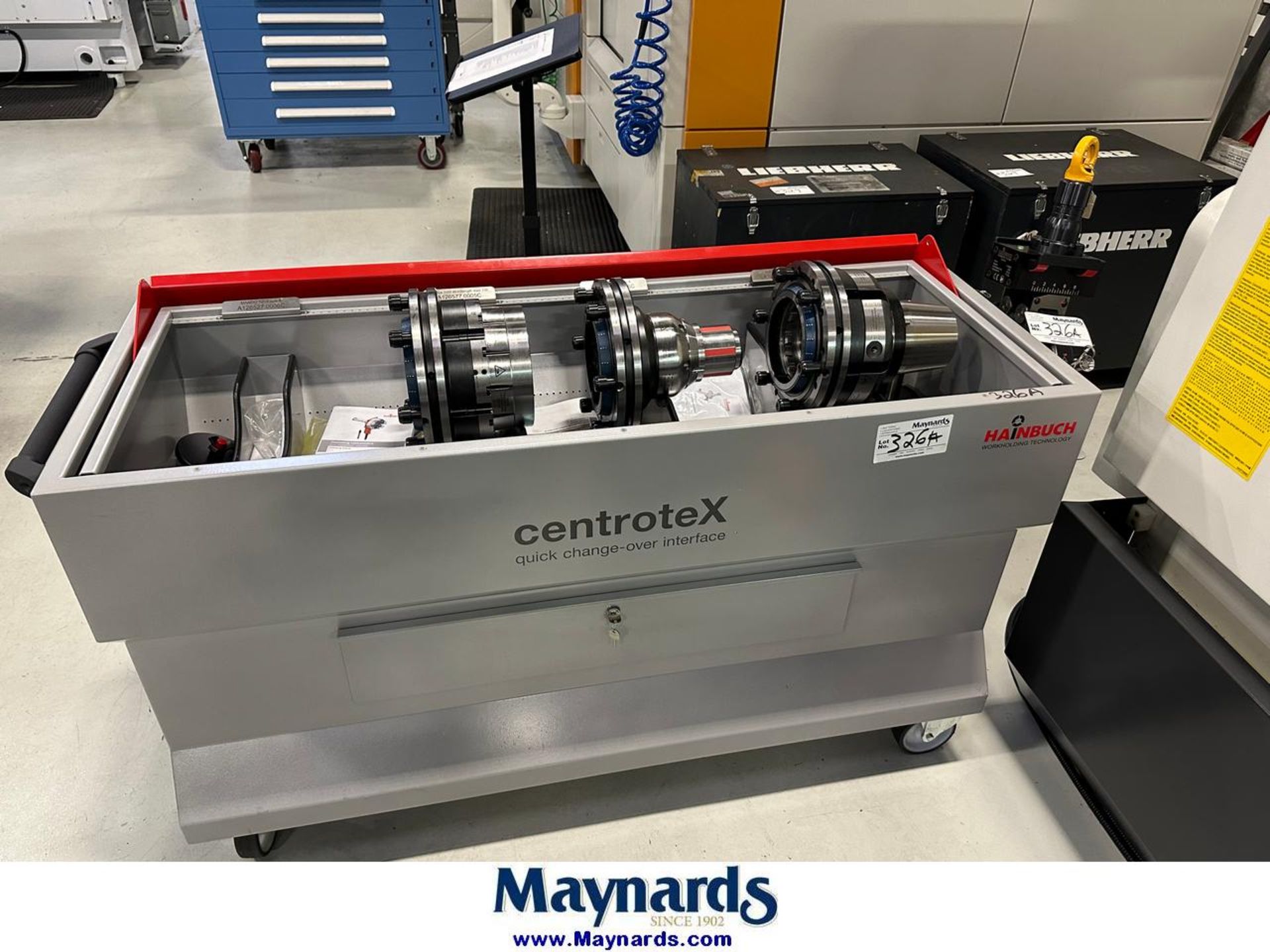 2020 Hainbuch Centrolex Quick Change Chuck System 10" with (1) mando ...