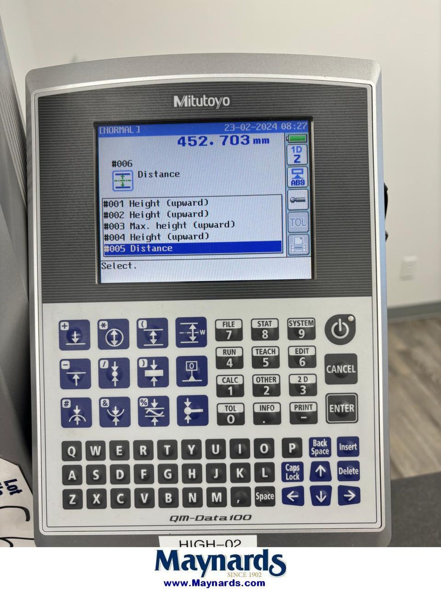 Mitutoyo LH-600E digital height gage [Loc: BLDG 1 ]