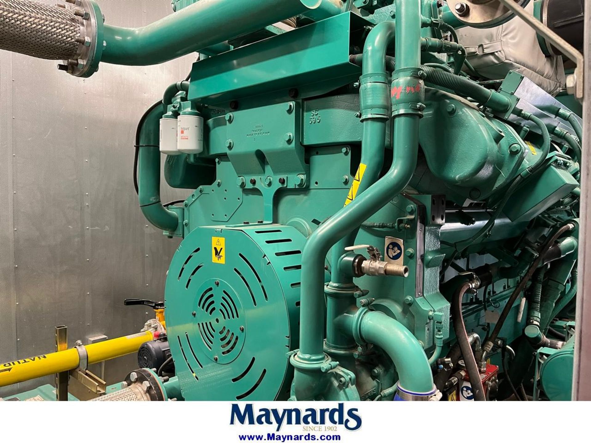 2017 Cummins C1400 NC6 1400 KW NATURAL GAS BACK UP GENERATOR SET 1.4MW ...