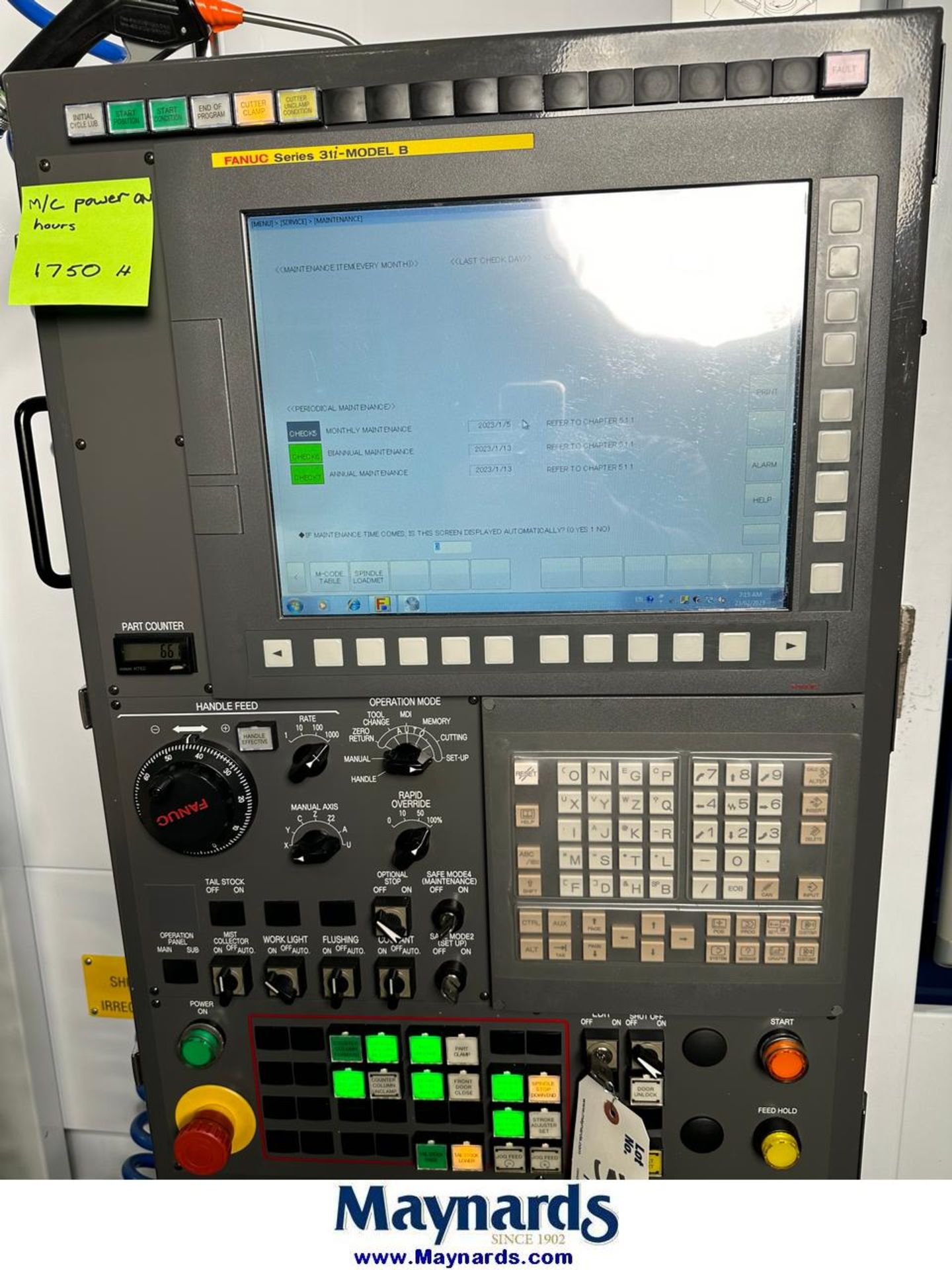 2021 Nidec ST40A Gear Shaping machine Fanuc Series 31i-Model B Control ...