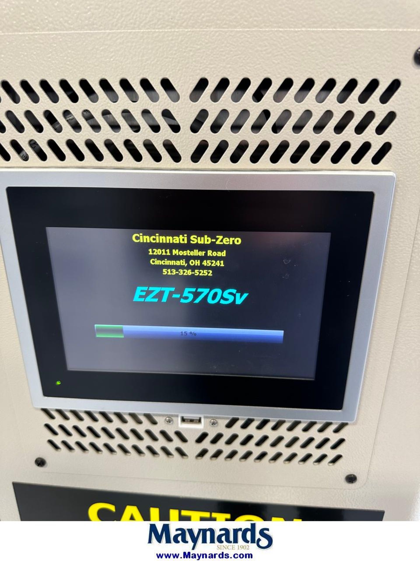 2022 Cincinnati Sub-Zero ZPS-32-3.5-SCT-AC sub zero environmental test ...