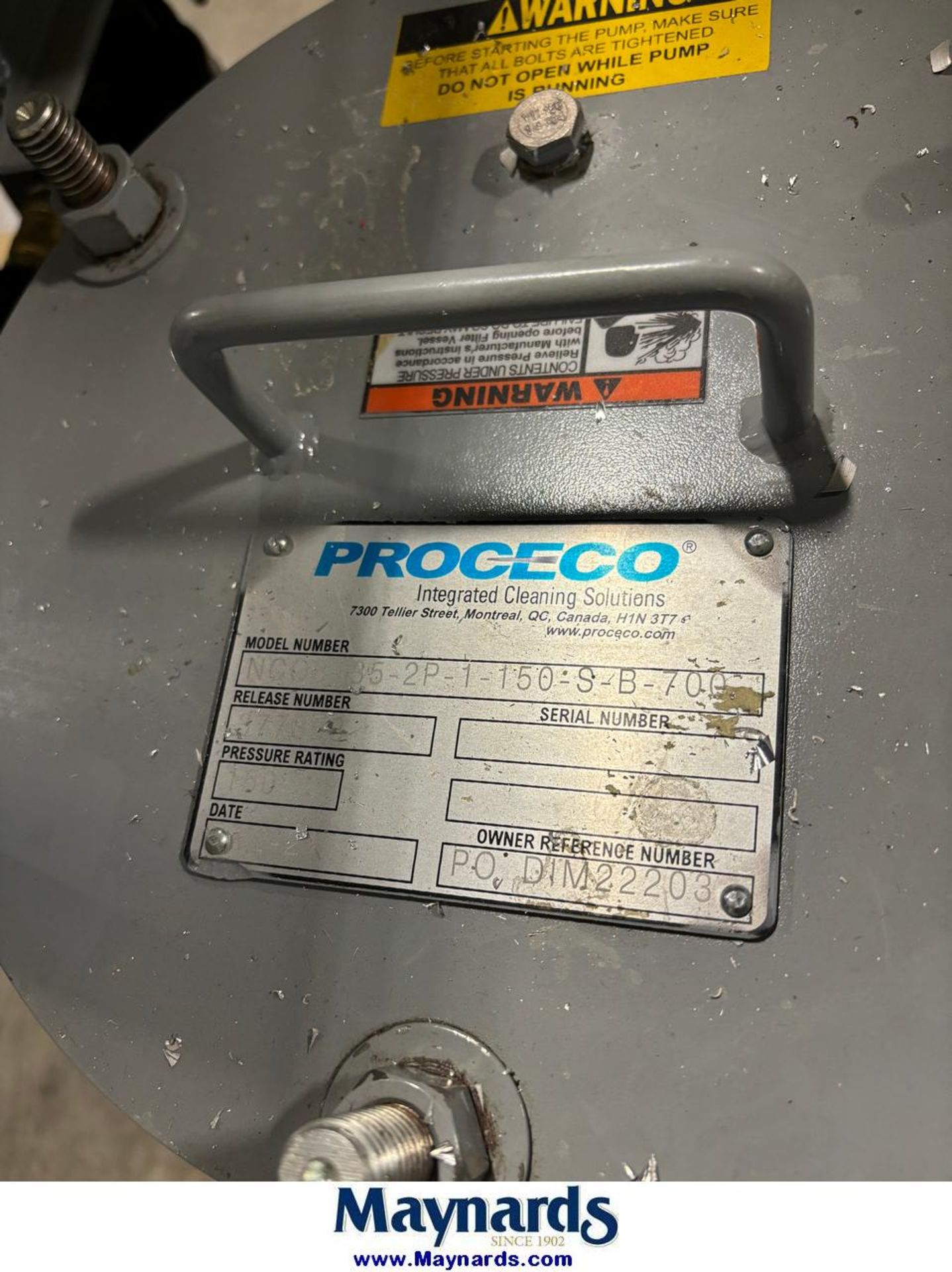 2021 Proceco PCE 28X36-E-500-1-R-BO Parts washing system Ergonomic ...