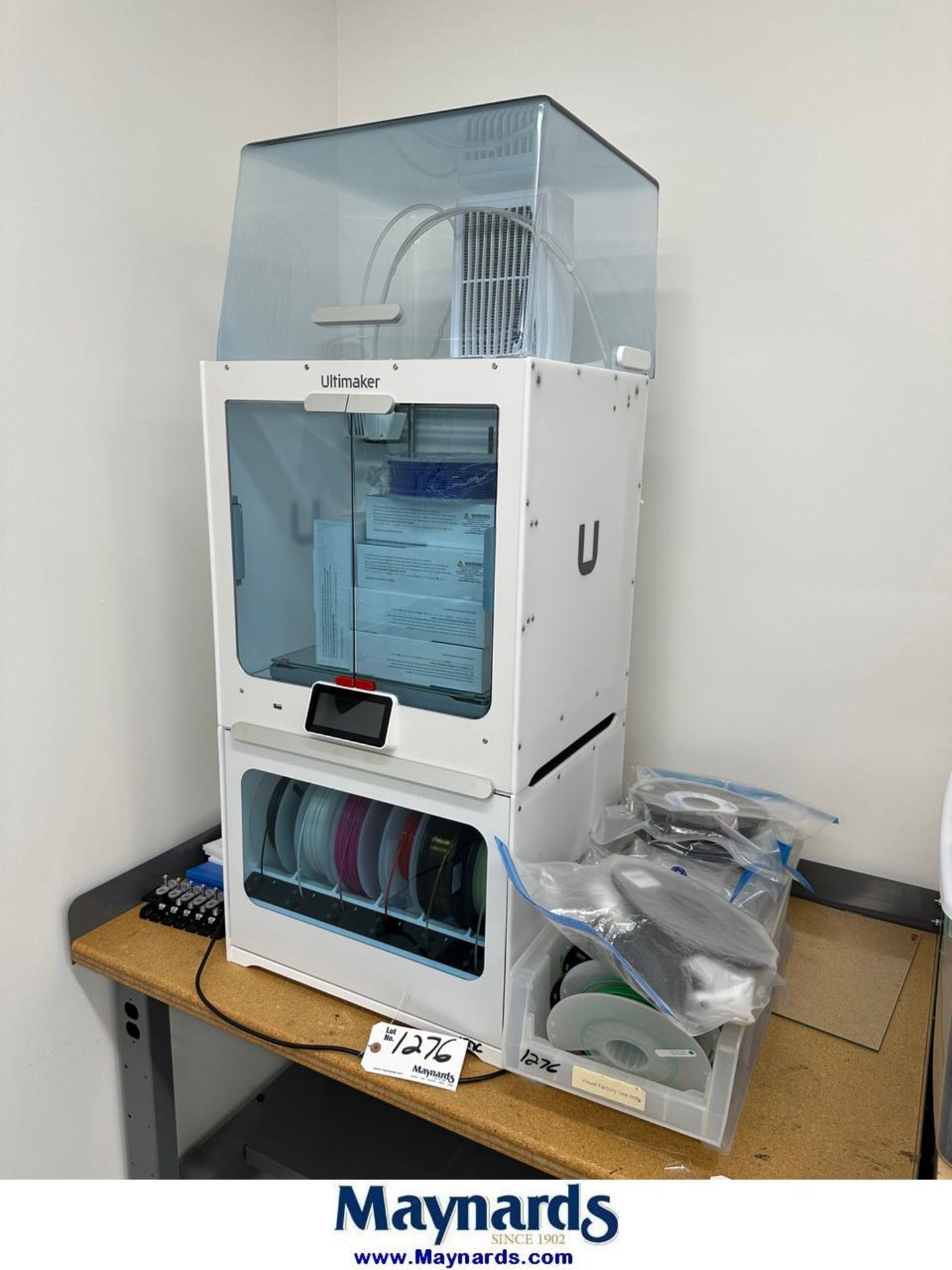 { Choice of lots: 1276 } 2020 Ultimaker S5 pro 3D printer [Loc: BLDG 4 ]