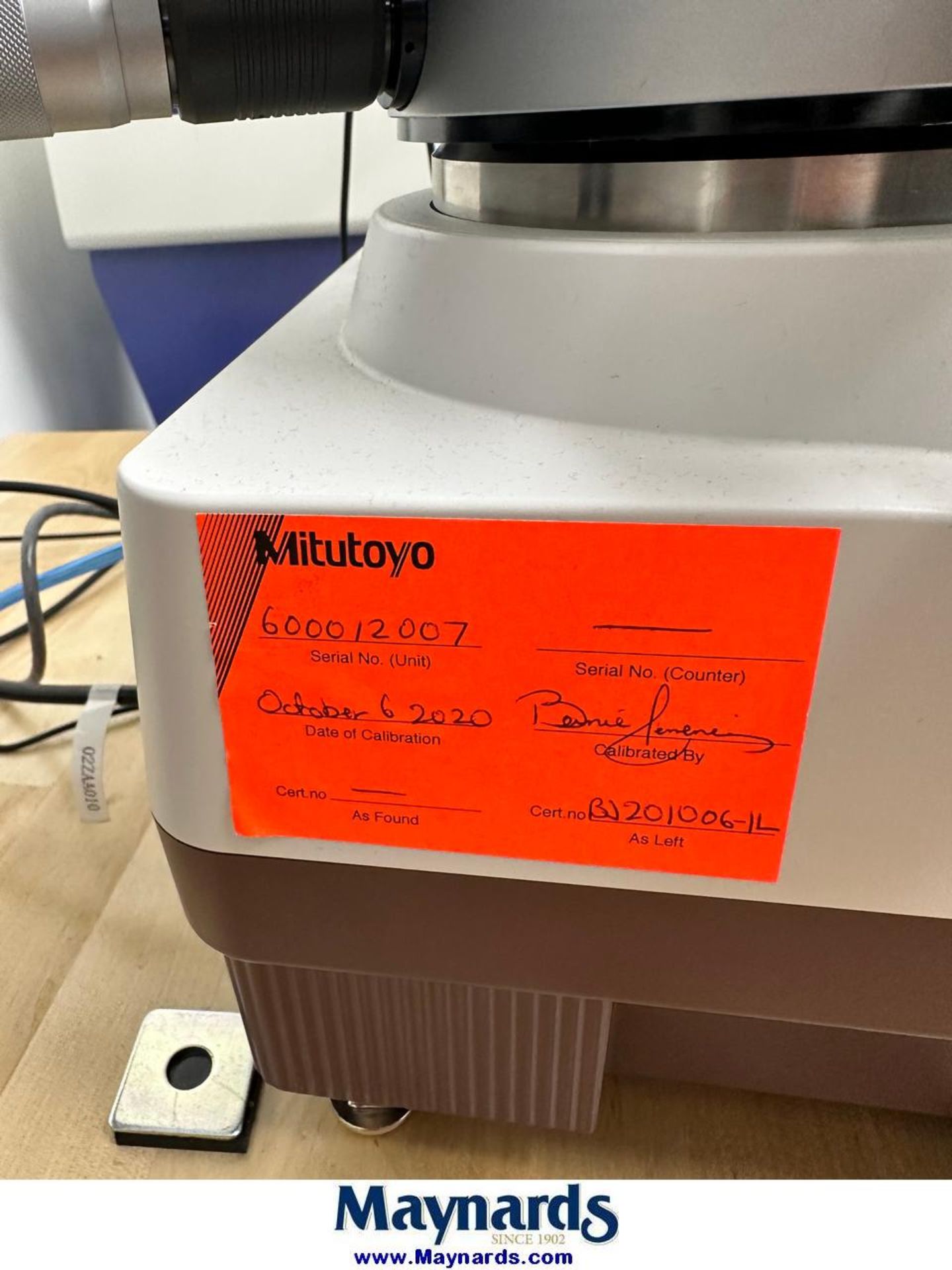 Mitutoyo RA-120P roundtest measurement system - computer and printer ...