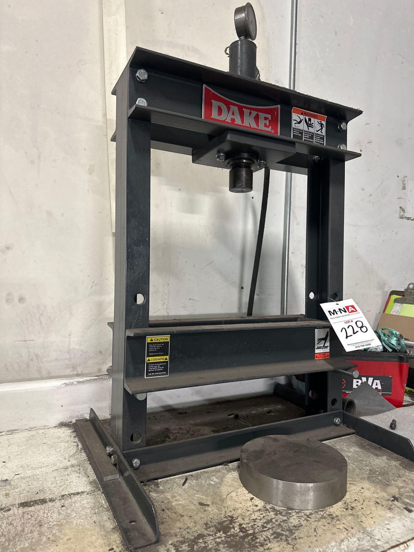 Dake H Frame Hydraulic Press