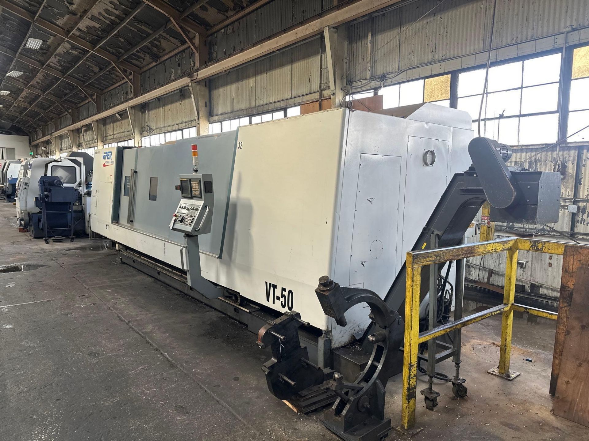 Mighty Viper VT-50AX/4000, Fanuc21i-TB Ctrl, 35” Sw x 157” CC, 12 ...