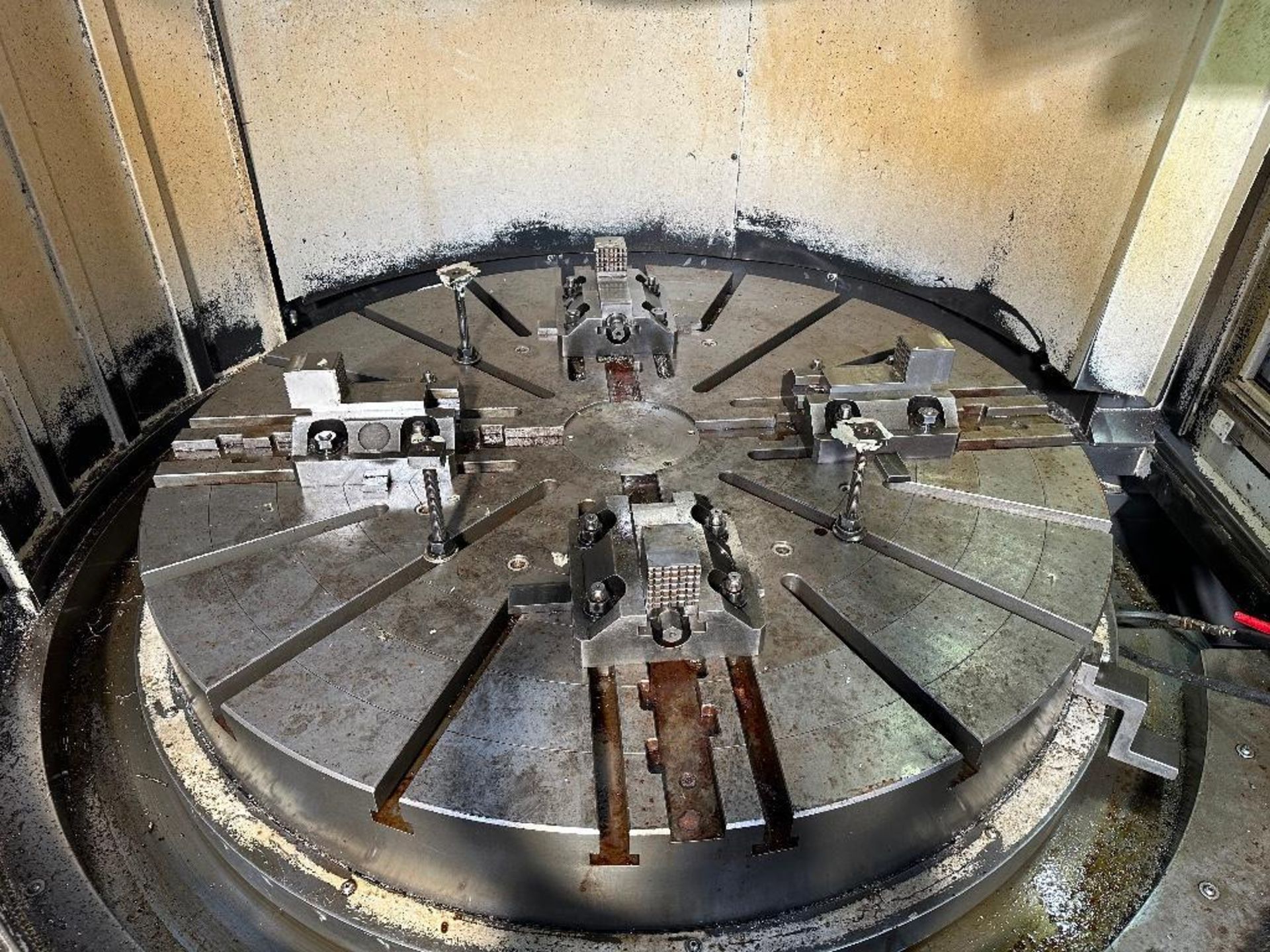 63”/78" Mighty Viper VTL-16/20M, Fanuc 0i-TD, ATC, 63" 4-Jaw Chuck ...
