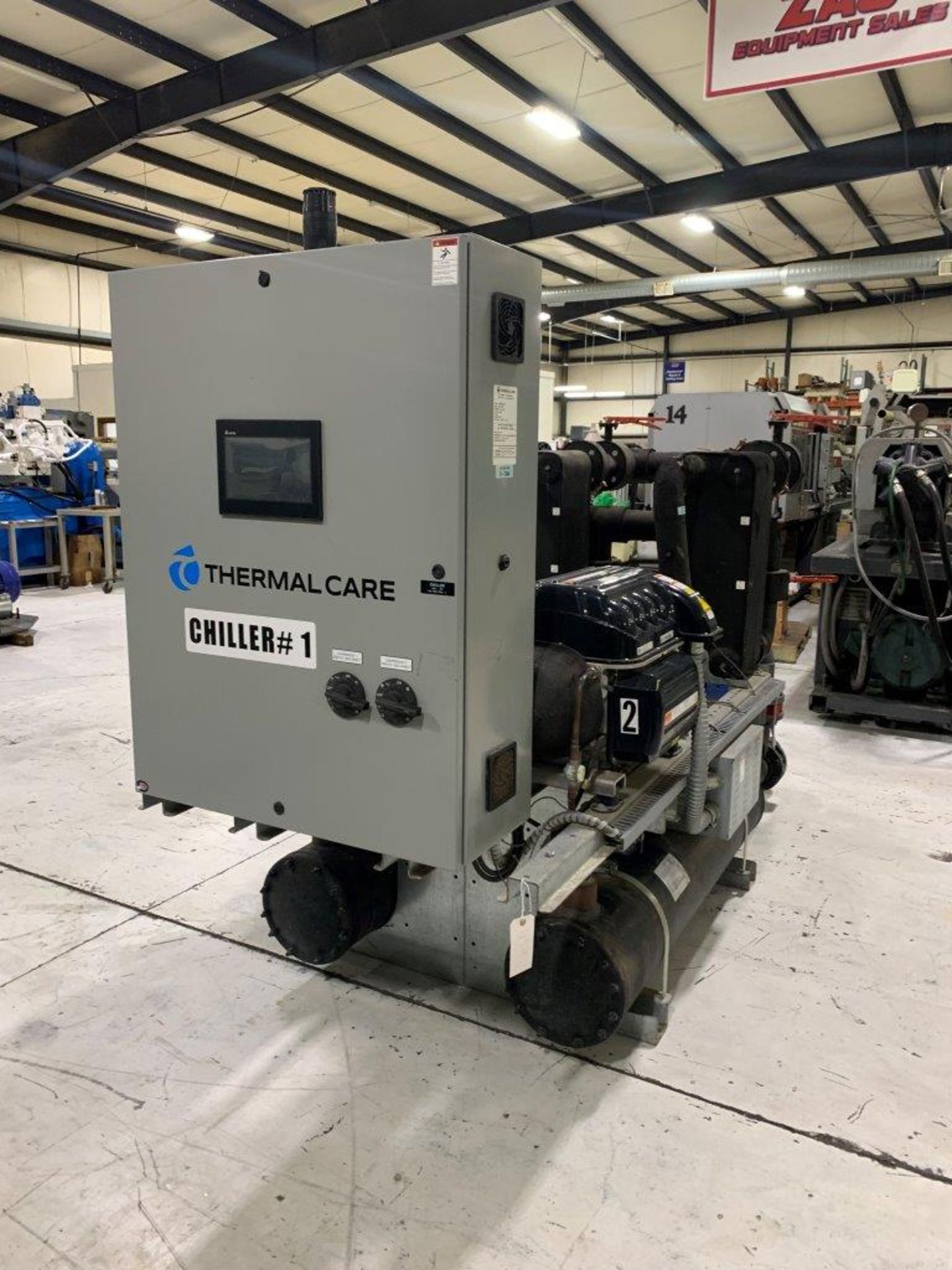 Thermal Care TCW600C411401N Chiller, 180 Ton Centrifugal Chiller, (2 ...