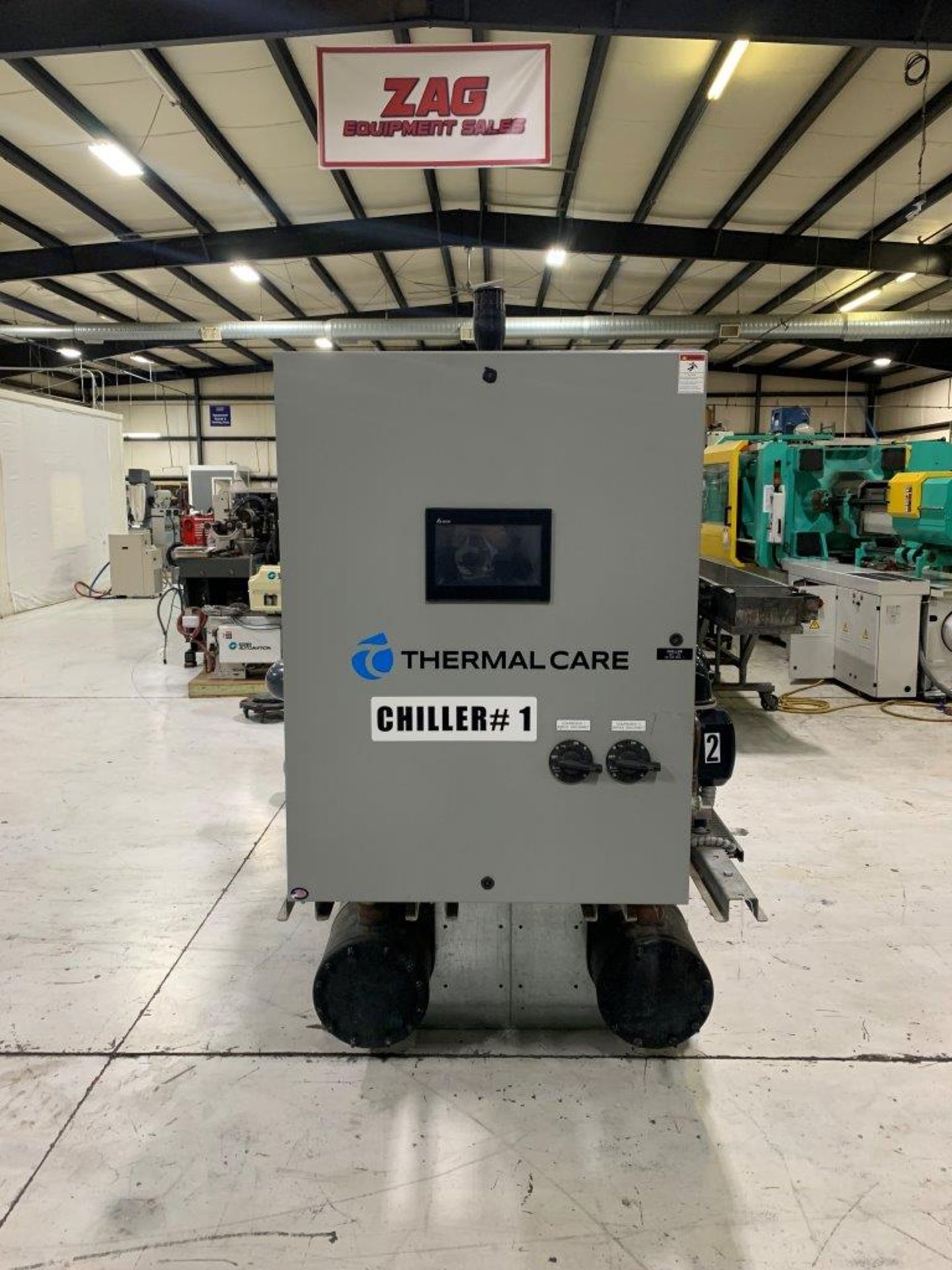 Thermal Care TCW600C411401N Chiller, 180 Ton Centrifugal Chiller, (2 ...