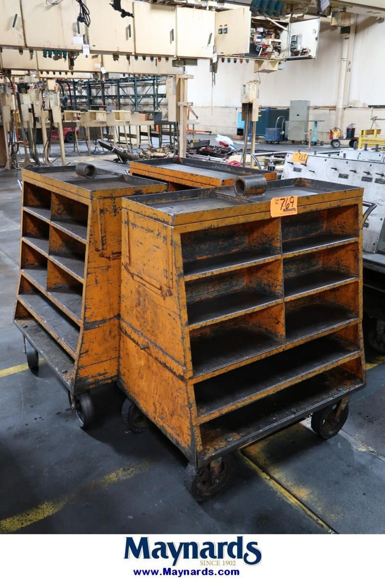 { Choice of lots: 769 (P) } A-Frame Tool Carts 36" x 25" x 44" [Loc ...