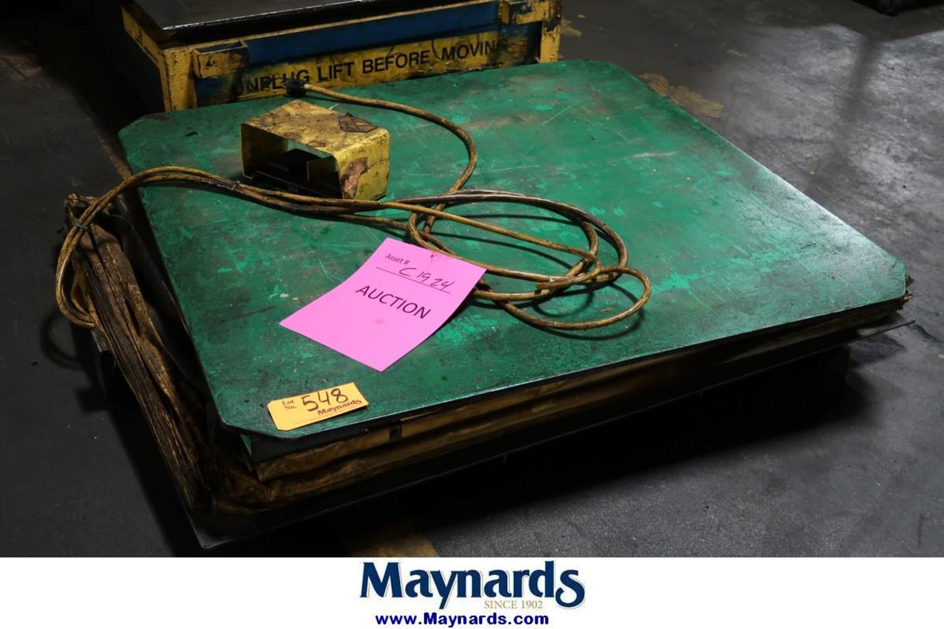 King Material Handling Hydraulic Scissor Lift Table with 48" x 48 ...