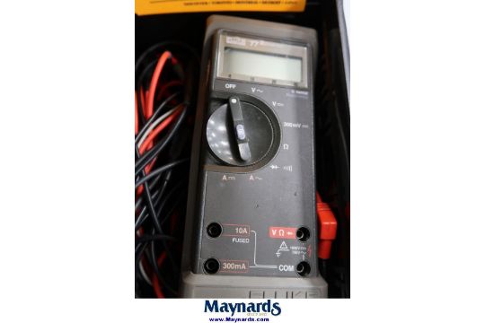 Multimeters (1) Fluke Model 77, (1) Fluke Model 179 Tru RMS, (1) Klien ...