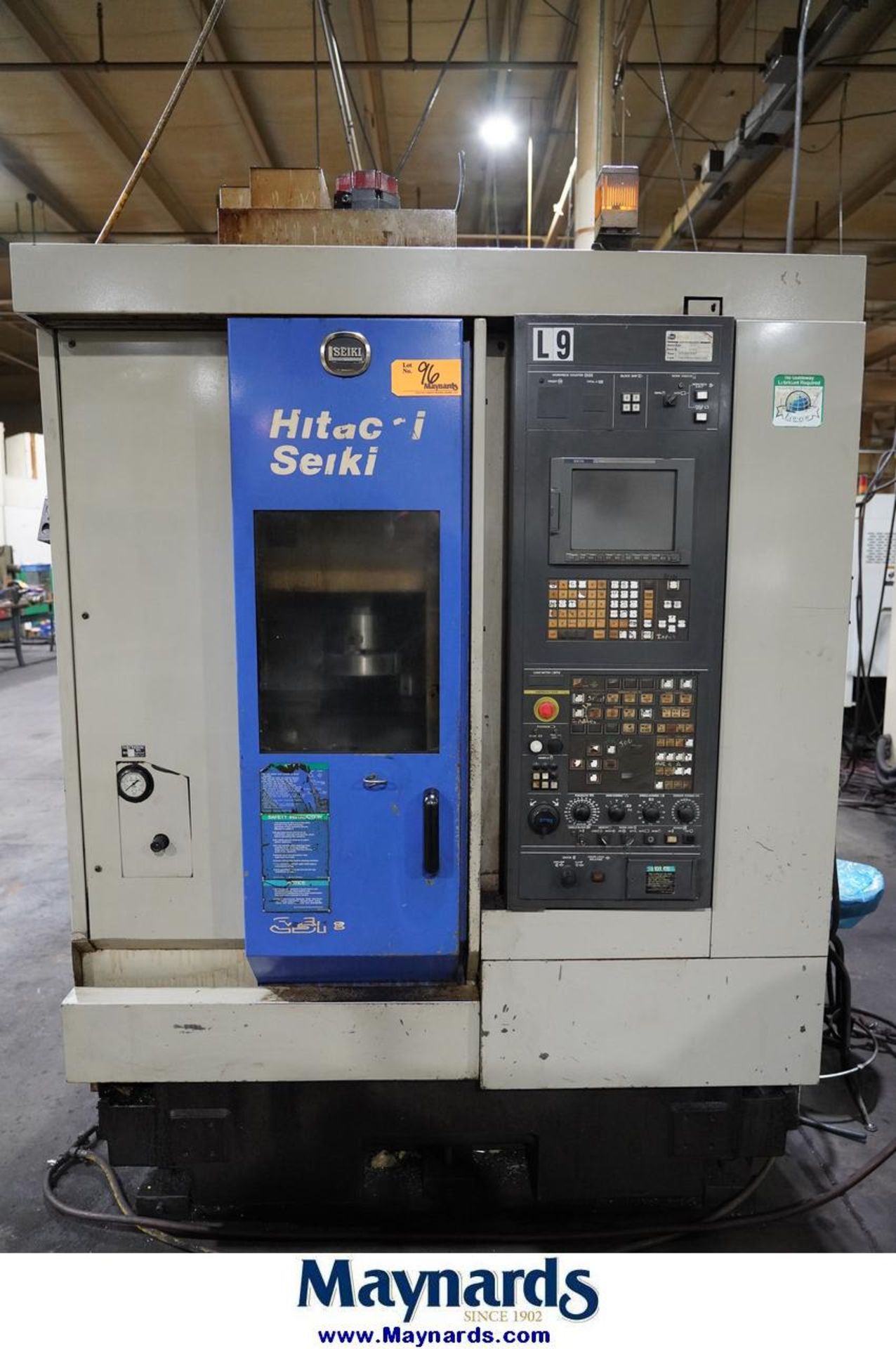 Hitachi Seiki CS-18 CNC Turning Center 3 Jaw, 8'' Chuck, 12 Station ...