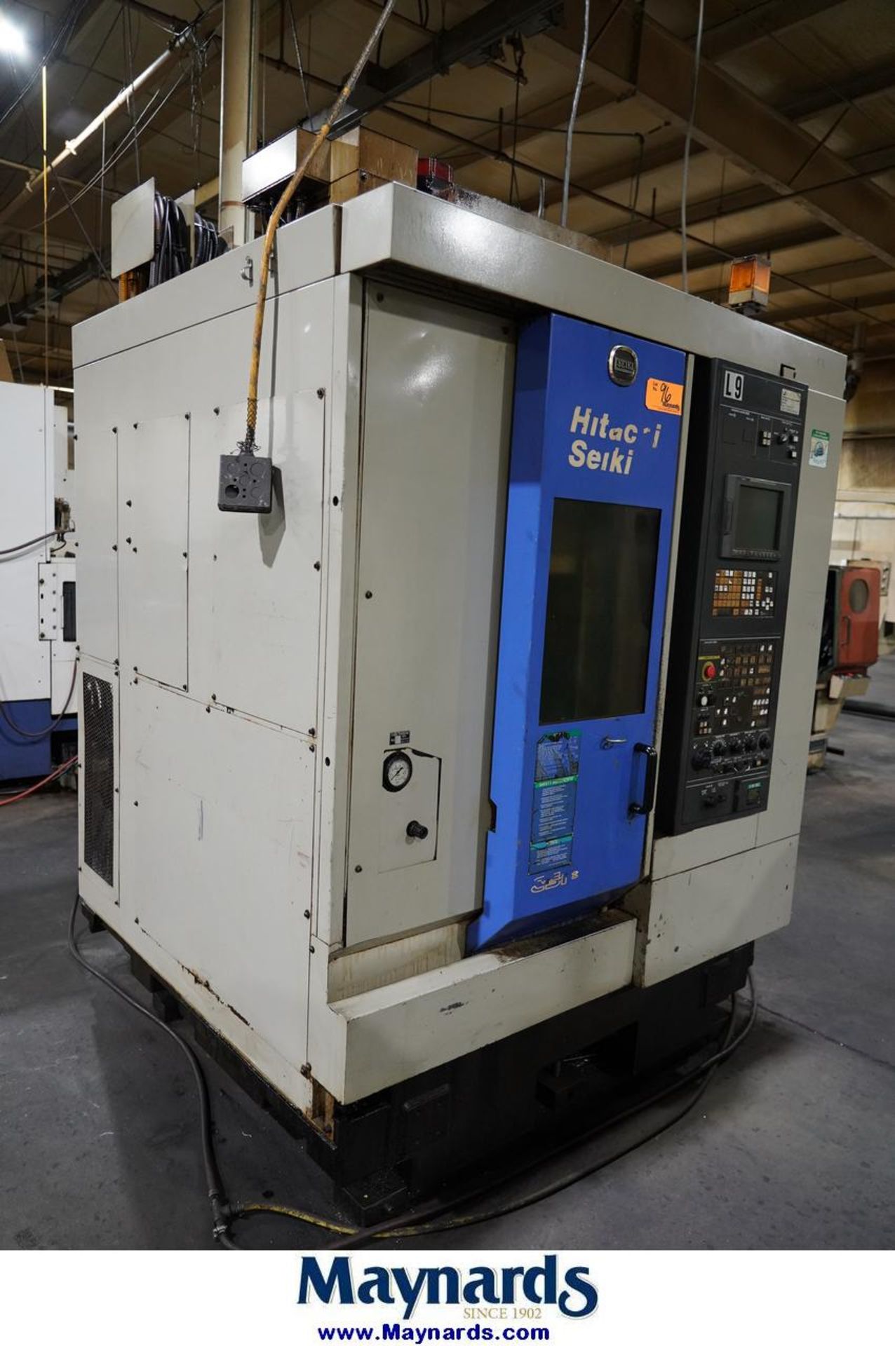 Hitachi Seiki CS-18 CNC Turning Center 3 Jaw, 8'' Chuck, 12 Station ...