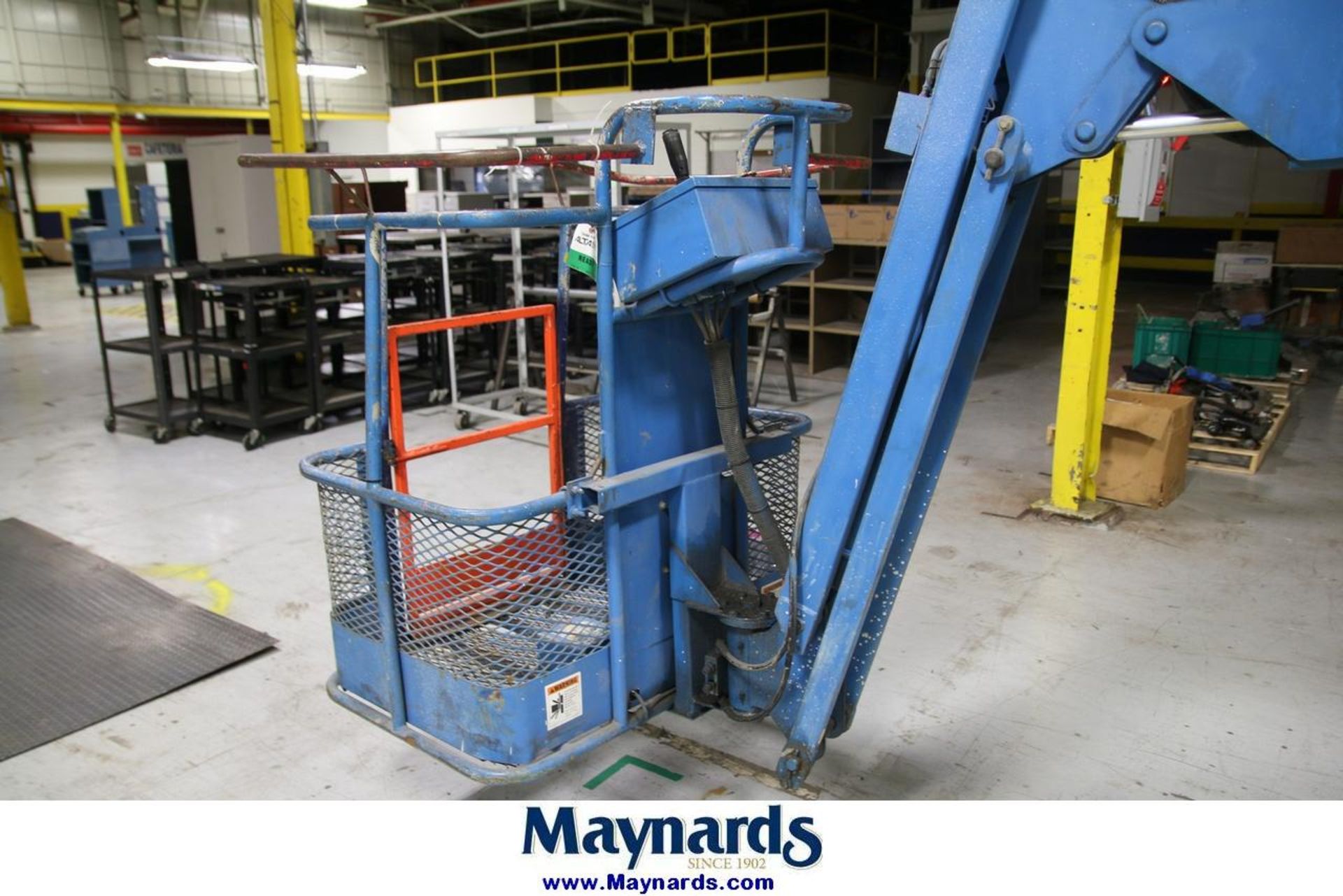 Genie Z-30/20 Boom Lift Solid Tires, 500lb Capacity, 36ft Lift Height ...