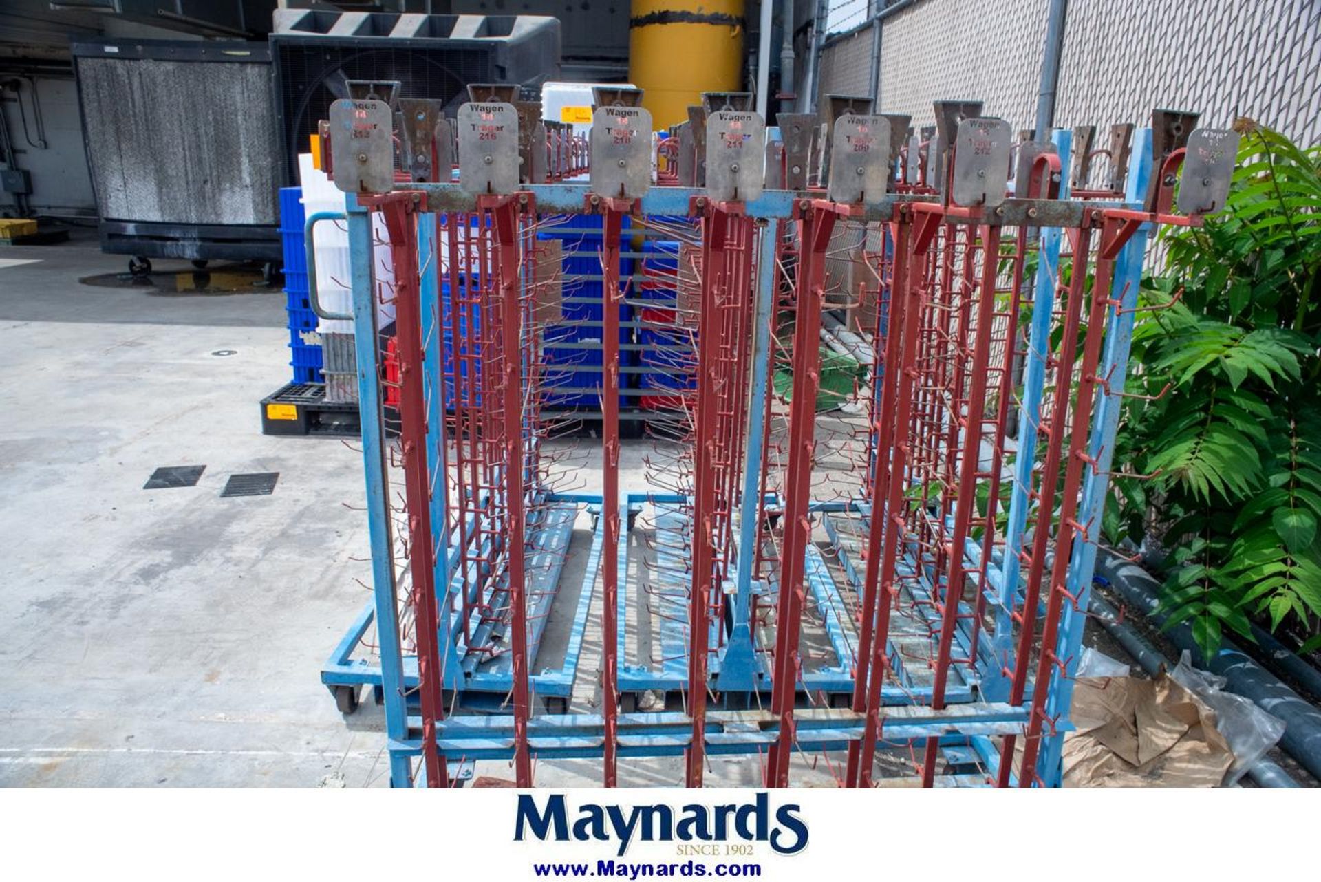Lot of (4) Plating Racks (21" x 55" x 49") [Loc: Building 3 (Exterior) ]