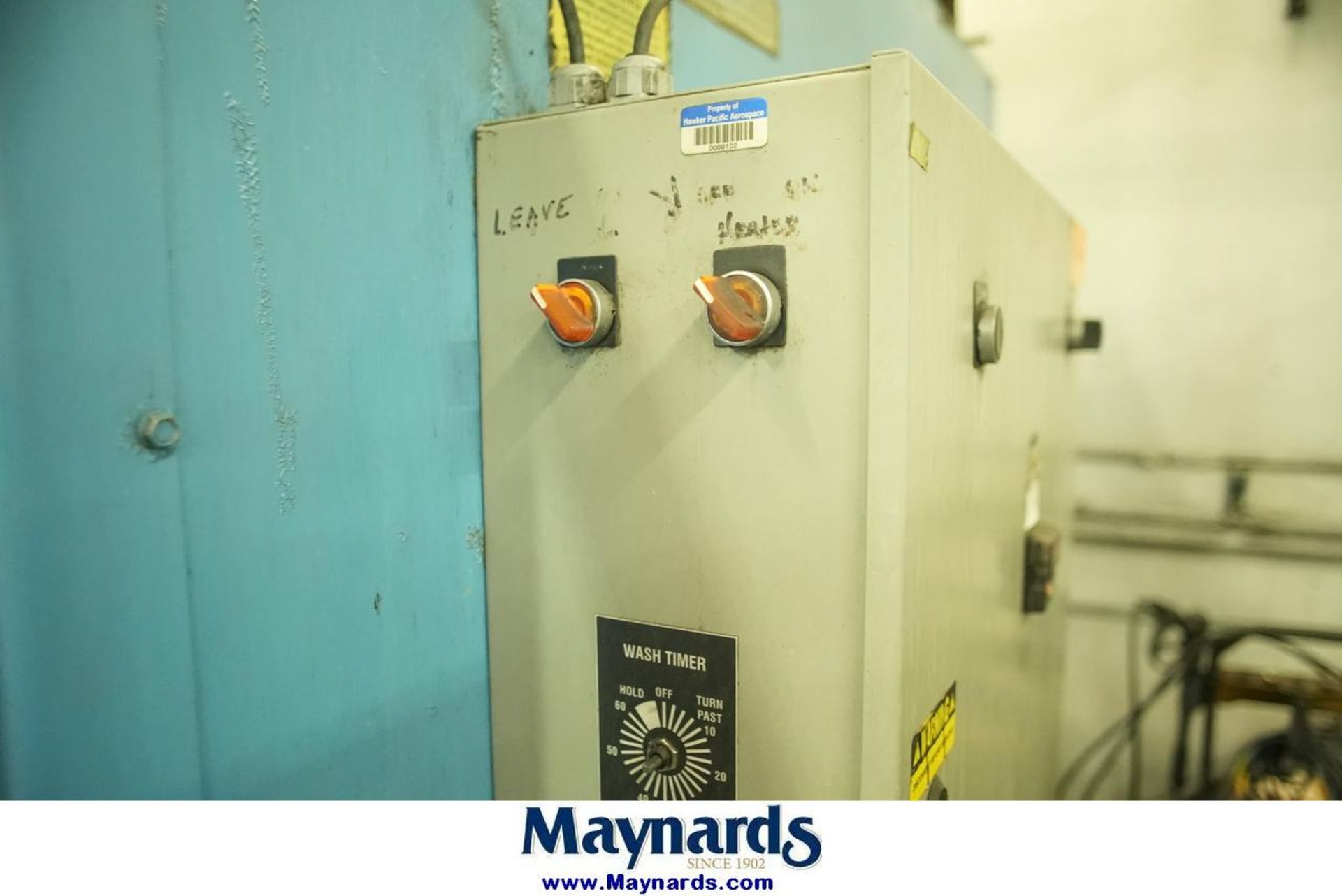 JRI Industries Parts Washer (Aqueous / Solvent) ; Approximate Tank ...