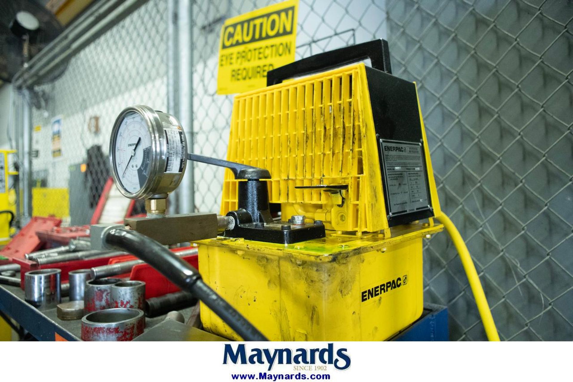 Enerpac 50-Ton H-Frame Shop Press ; 28-3/4" Between Uprights, Enerpac ...