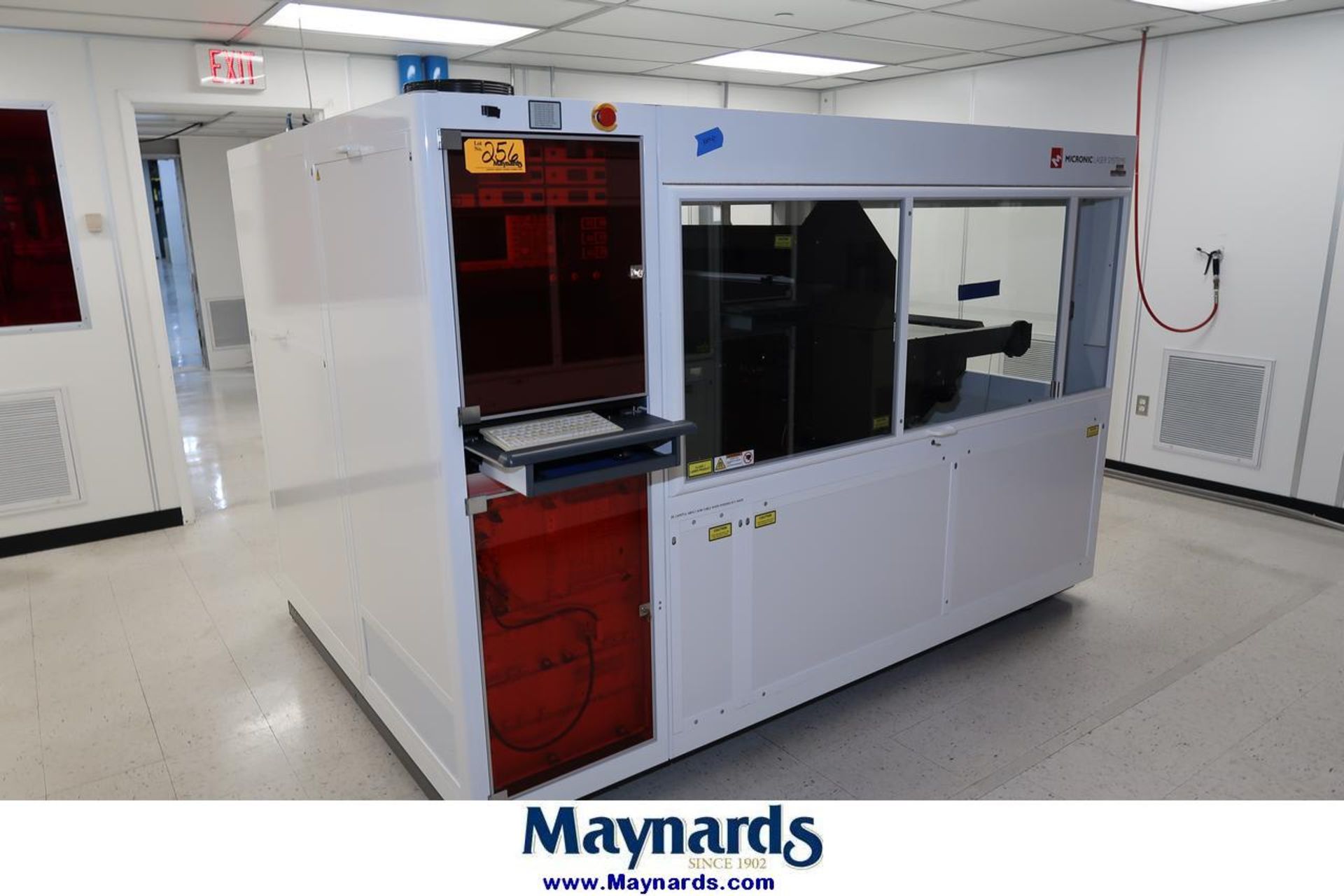 2006 Micronic Laser Systems #MP80+ Laser Pattern Generator With Neslab ...