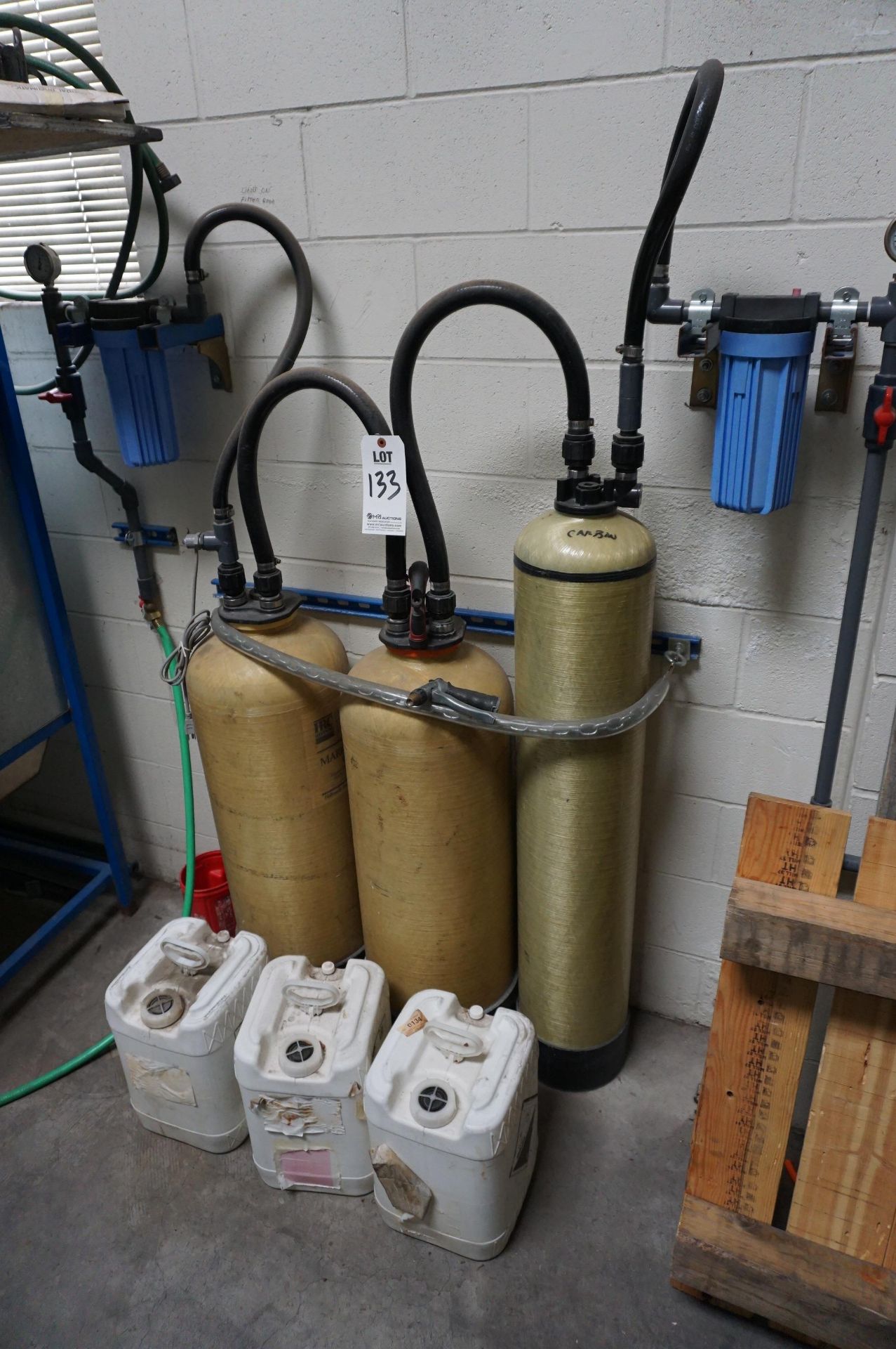 ULTRA FILTER ULTRASEP SUPERPLUS WATER DEIONIZATION SYSTEM, S/N 3505-400 ...