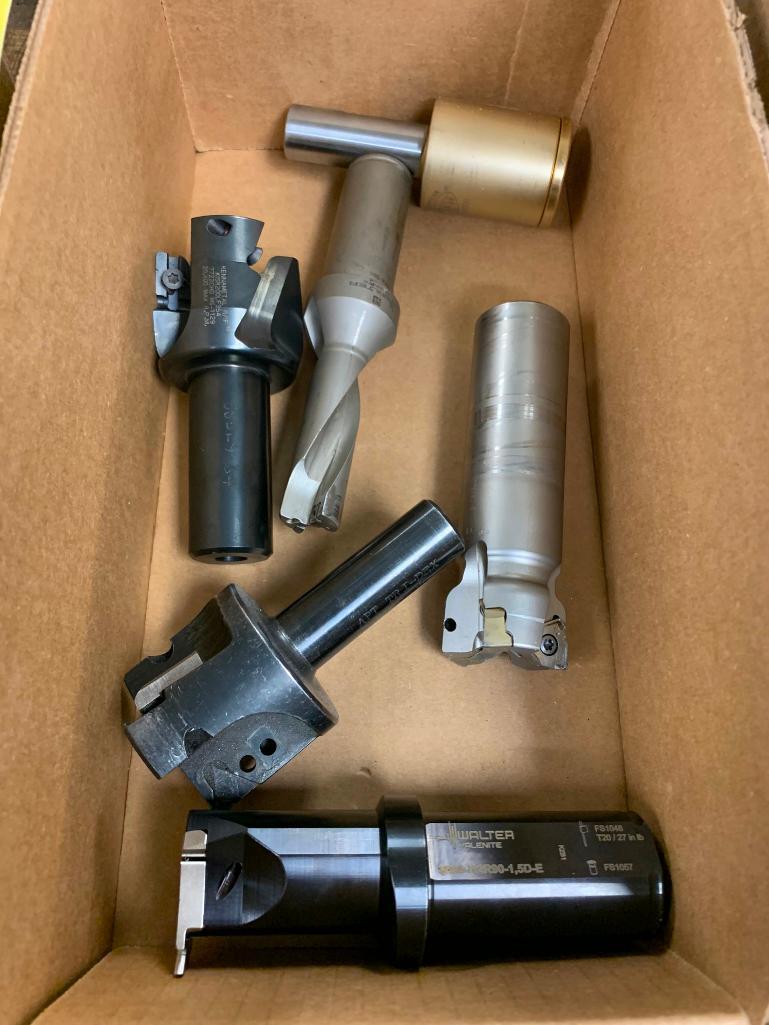 Box of Assorted Indexable Tooling