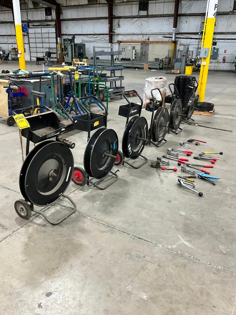 { Group of lots: 285, 285A, 285B } (6) Banding Carts