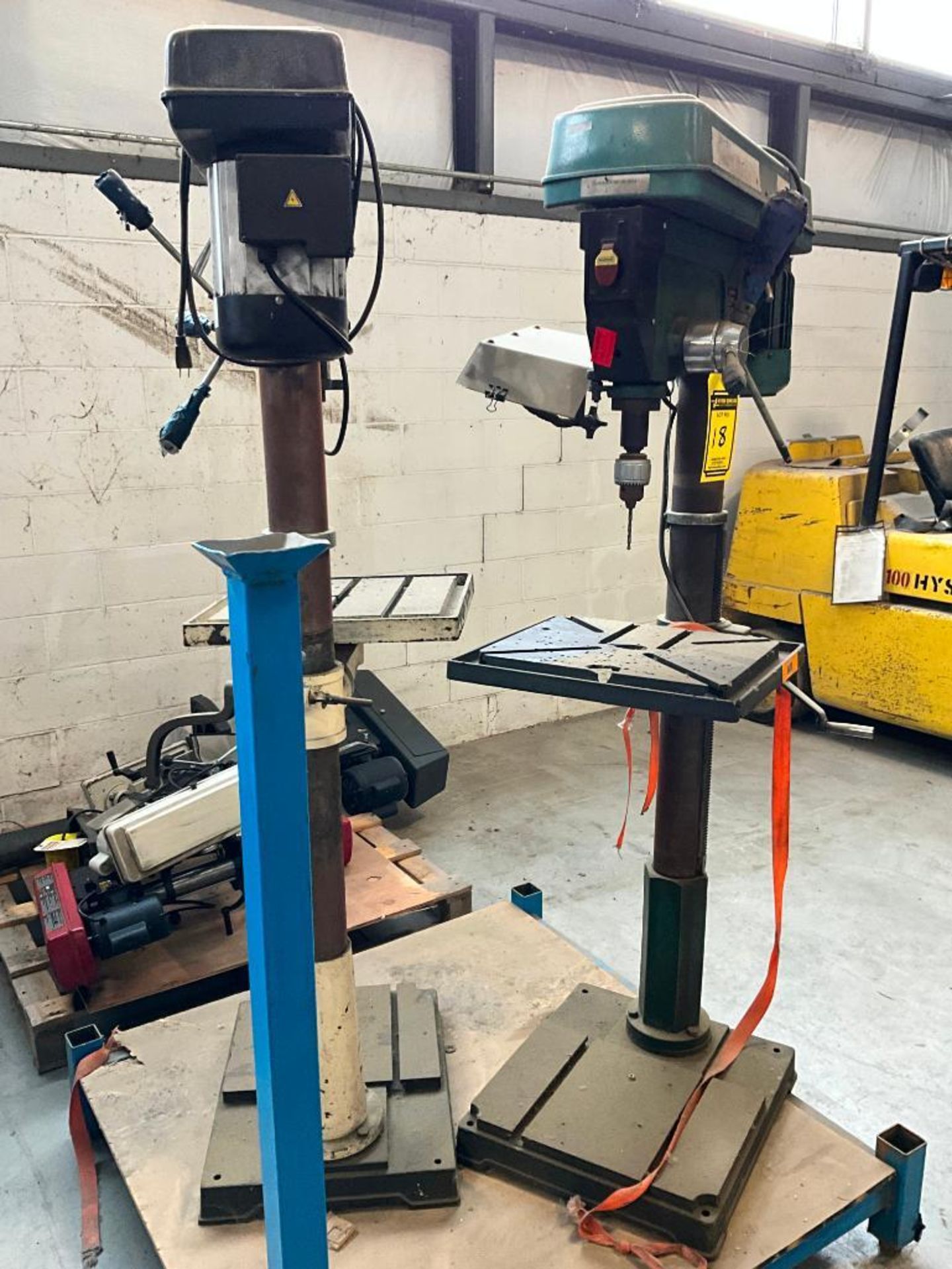 Shop Fox 20" Drill Press, Model M1039, 1-1/2HP, Aug. 2011, S/N 10988 ...