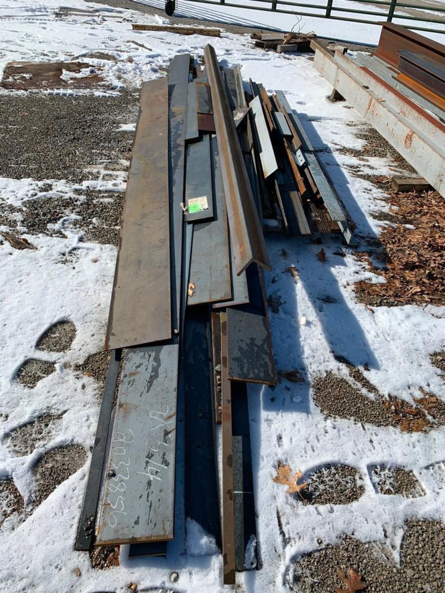 Assorted I-Beams, Angle Stock, Flat Stock, I-Beams up to 20' X 16-1/4" X 7"