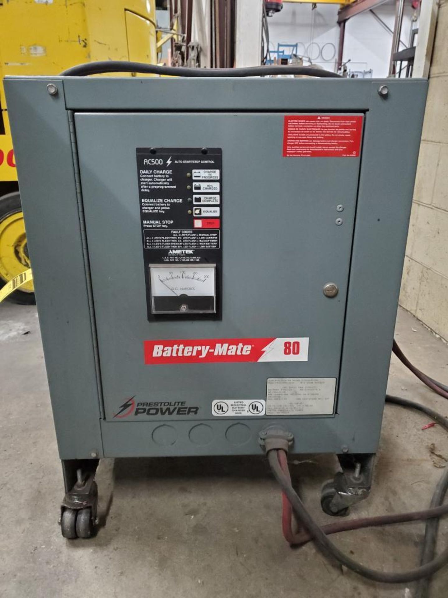 { Group of lots: 245, 246 } Prestolite Battery-Mate 80 36V Forklift ...