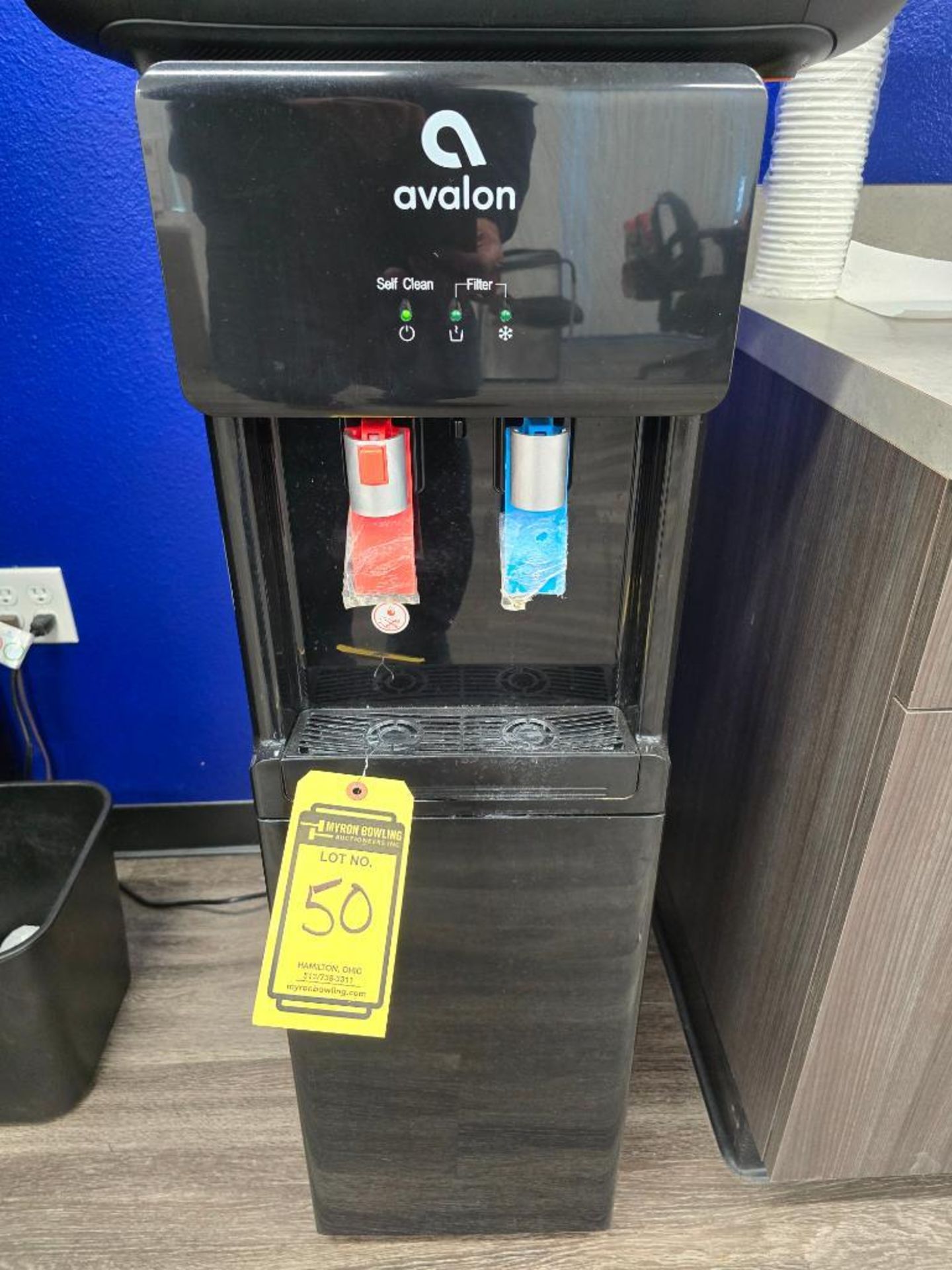 (2) Panasonic Digital Microwaves & Avalon In-Line Water Cooler ($10 ...