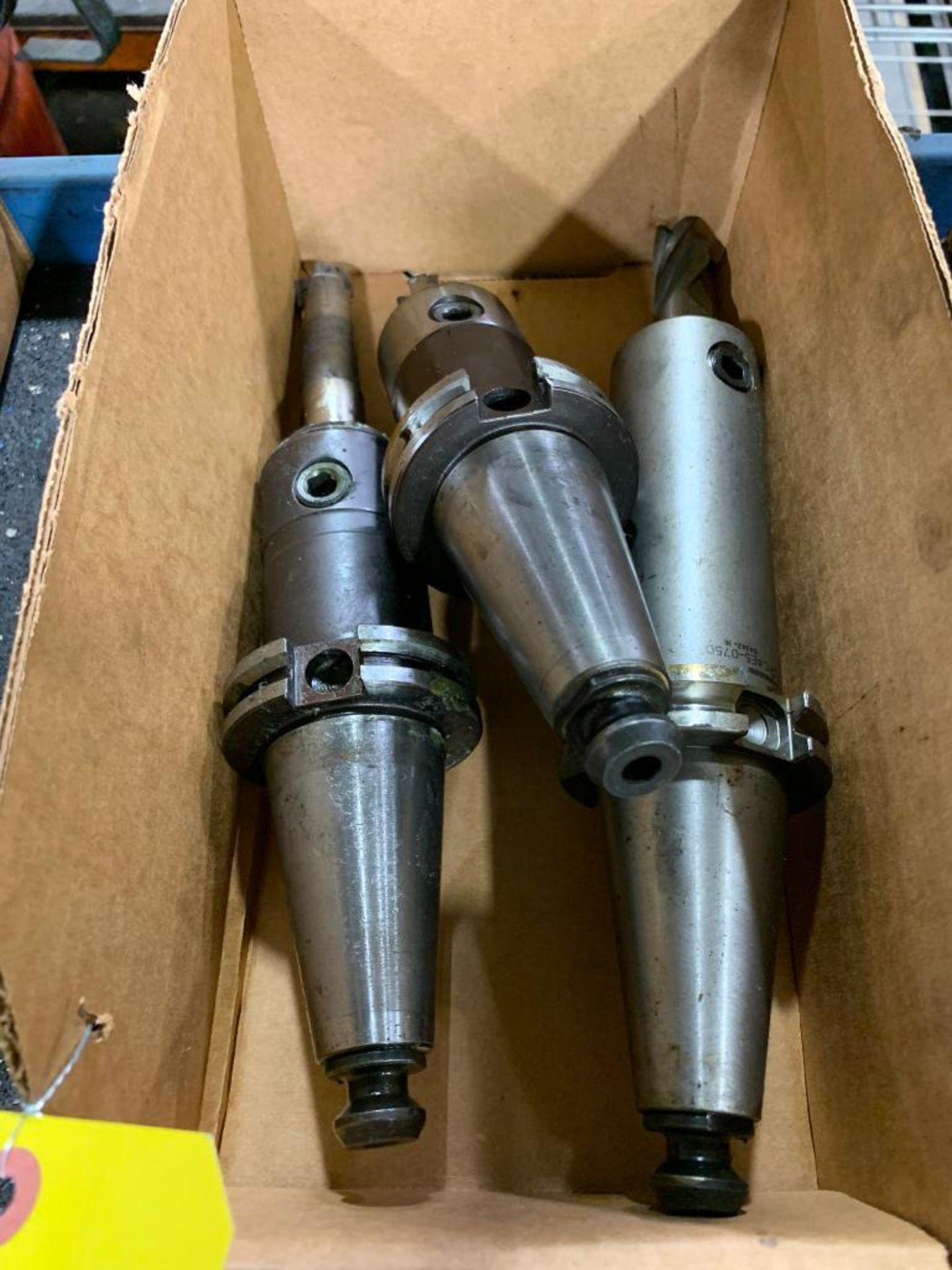 { Group of lots: 391, 392, 393 } (4x) 40-Taper Tool Holders/Tooling