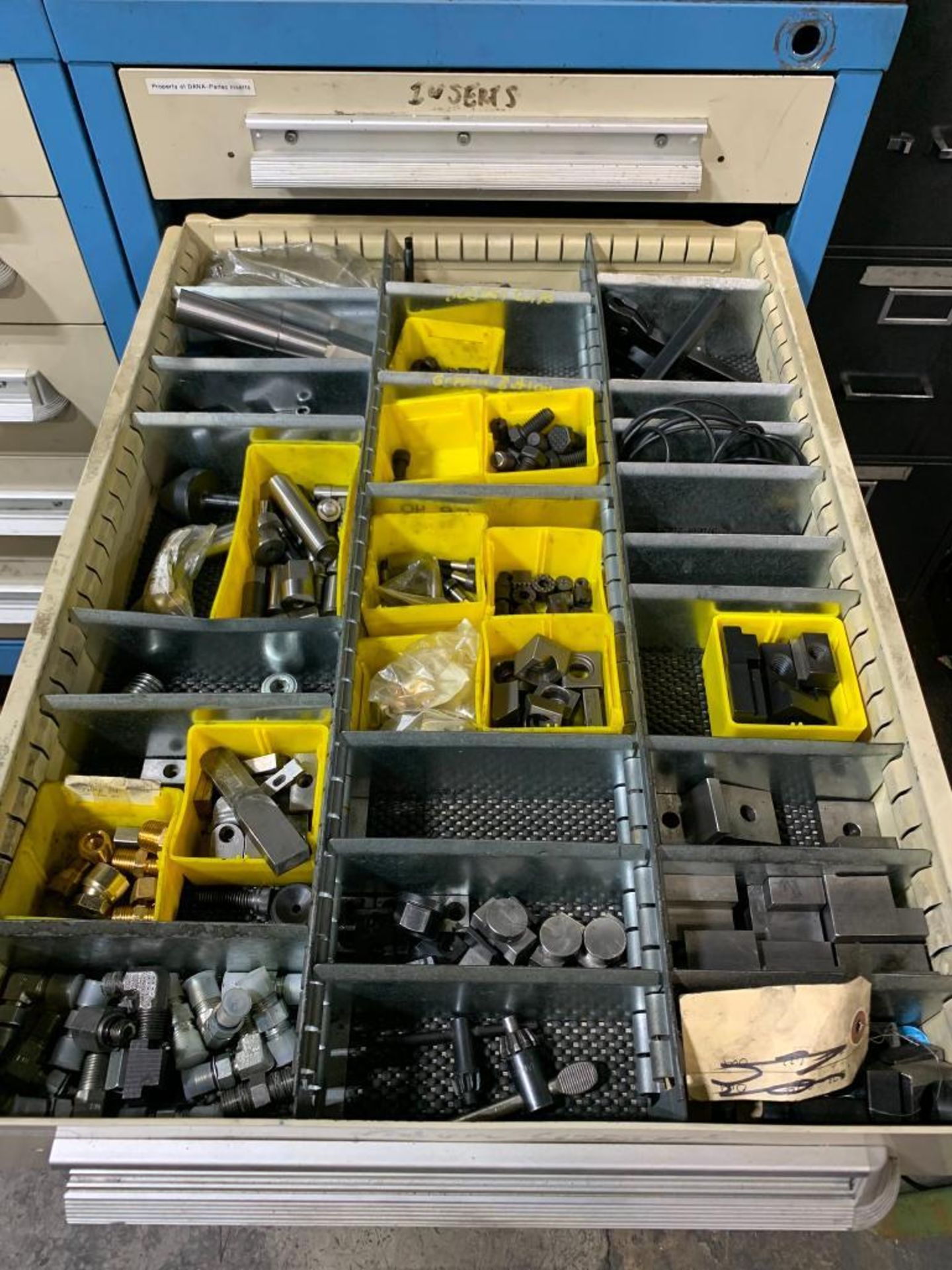 Lyon 10-Drawer Rolling Cabinet W/ Content: Countersinks, Reamers, Drill ...