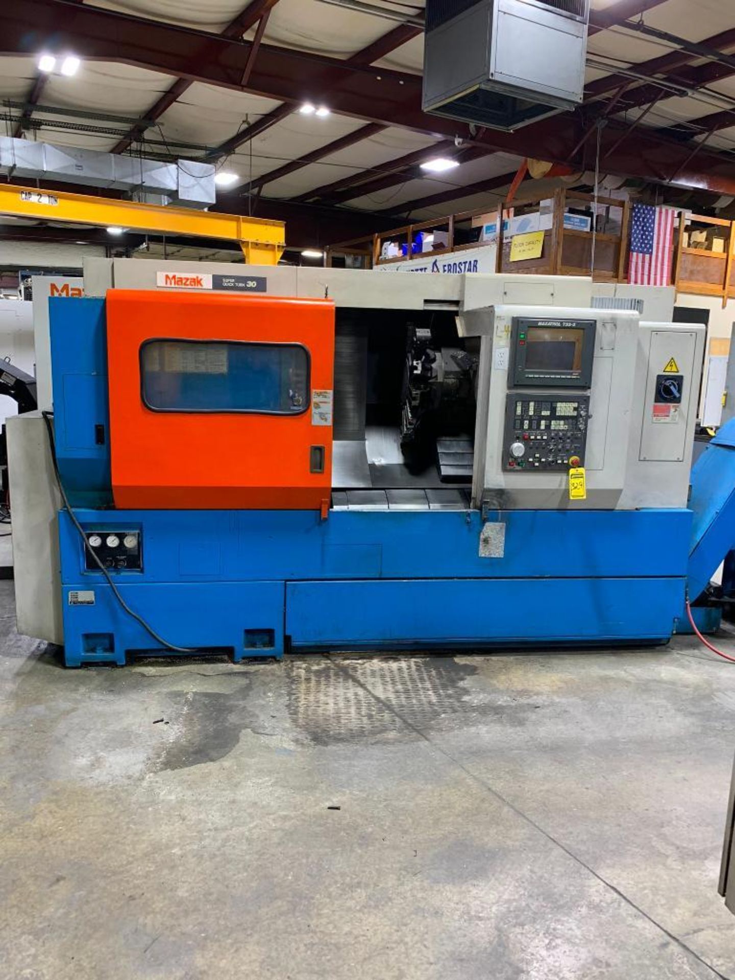 1993 Mazak Super Quick Turn 30 CNC Turning Center, Model Sqt-30 ...