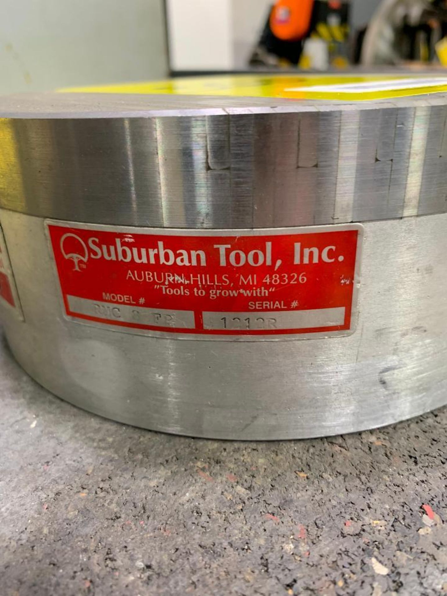 { Group of lots: 354, 355 } Suburban Tool Inc 8" Magnetic Chuck