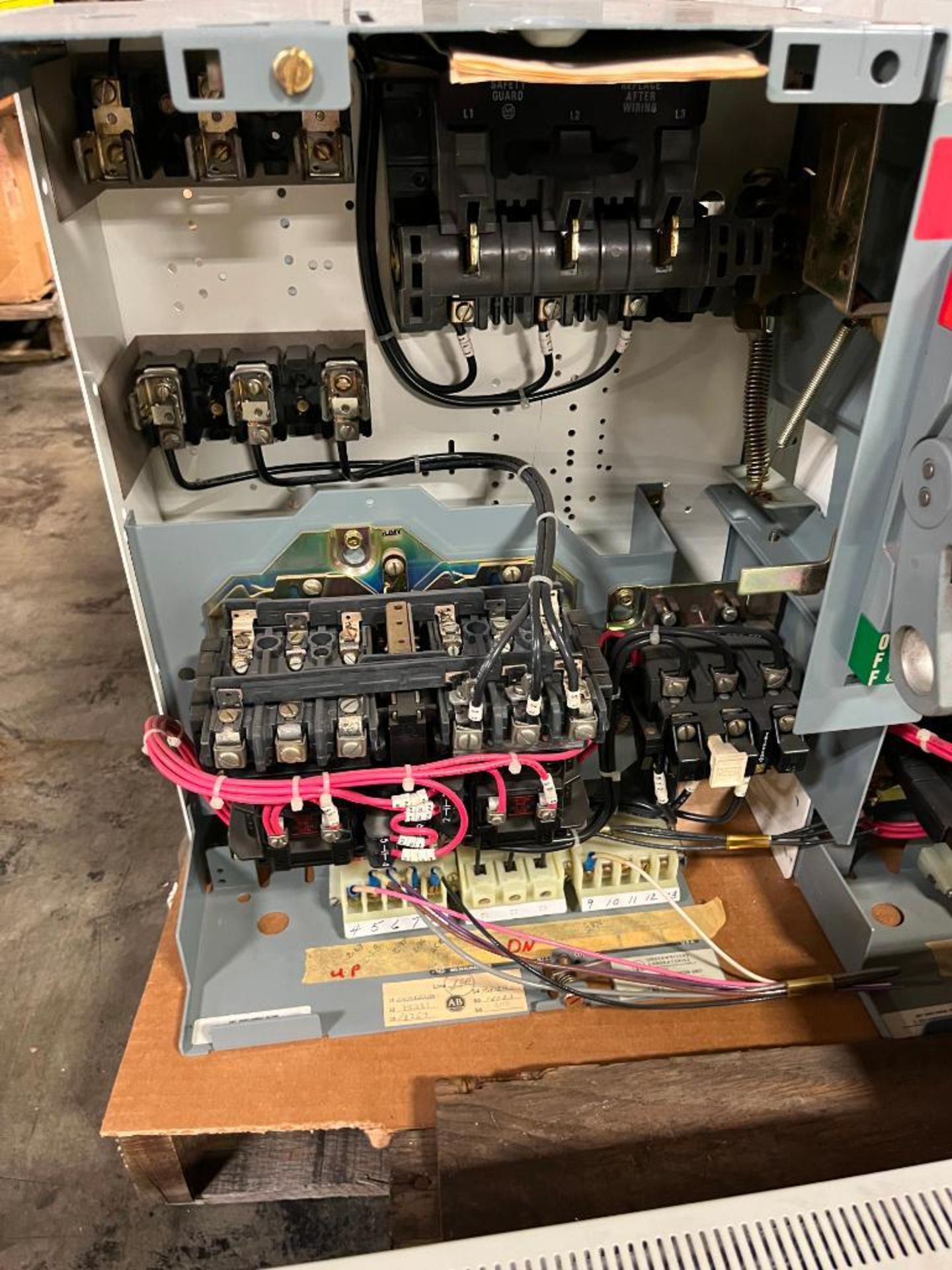 { Group of lots: 137, 138 } (2) Skids Consisting of Allen-Bradley MCC ...