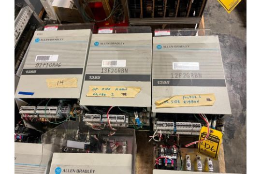 { Group of lots: 425, 426 } (3x) Allen-Bradley 1395 DC Drives