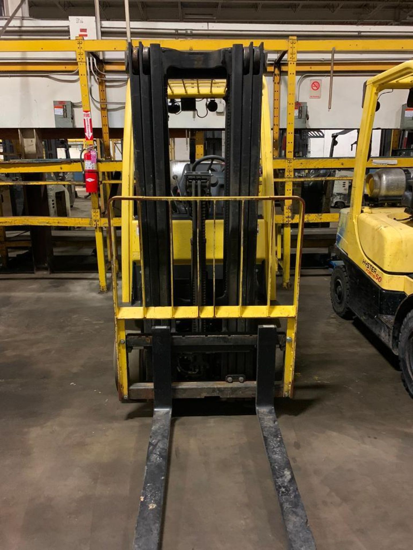 2019 Hyster 5,000 LB. Capacity Forklift, Model H50FT, LPG, 3-Stage Mast ...