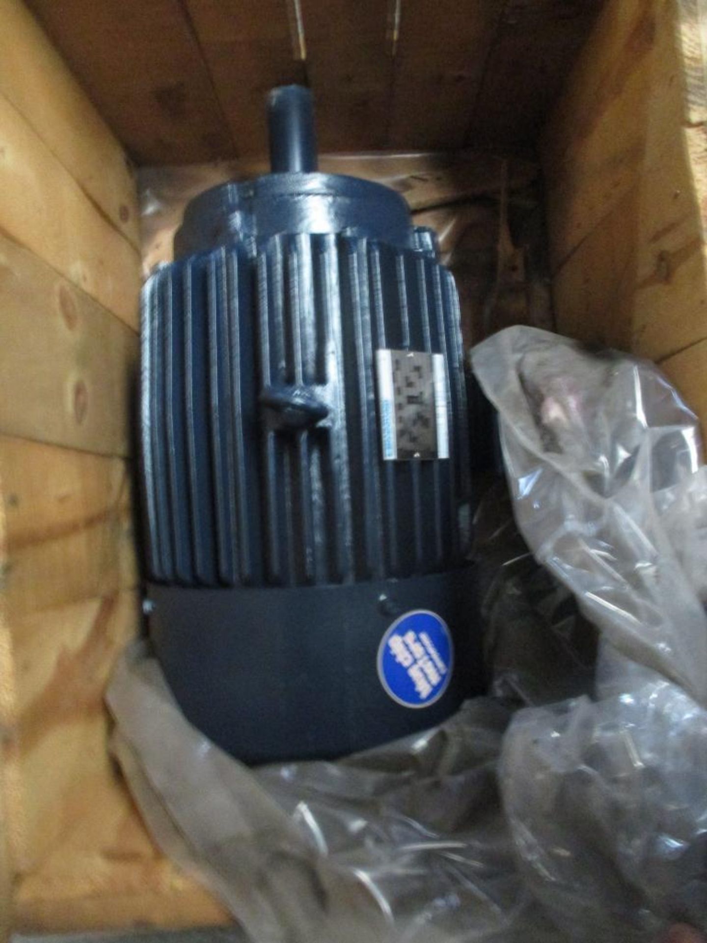 (New) Marathon 15 HP Motor, Fr: 254T, 230/460V, 3510 RPM, 3-Ph