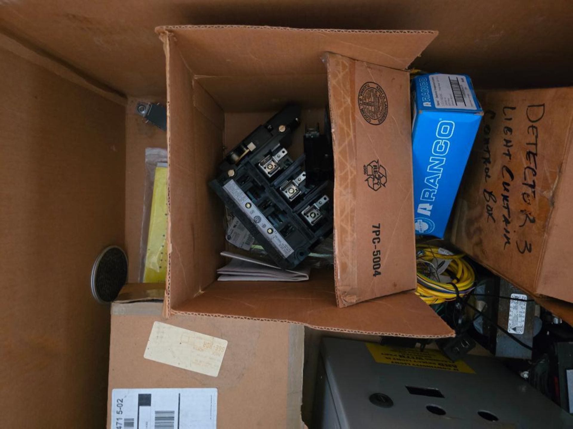 (2) Gaylord Boxes w/ Electrical Wire, Ethernet Cable, & Electrical ...