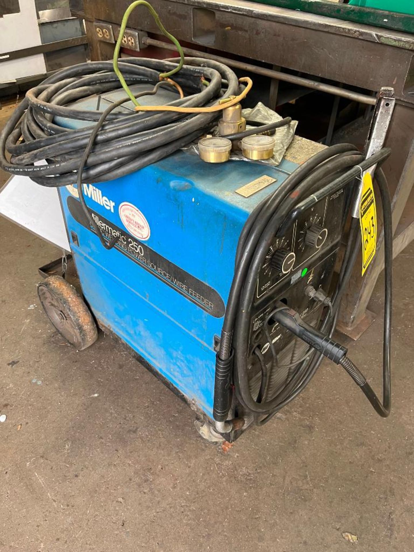 Miller Millermatic 250 Wire Welder, S/N KF946136
