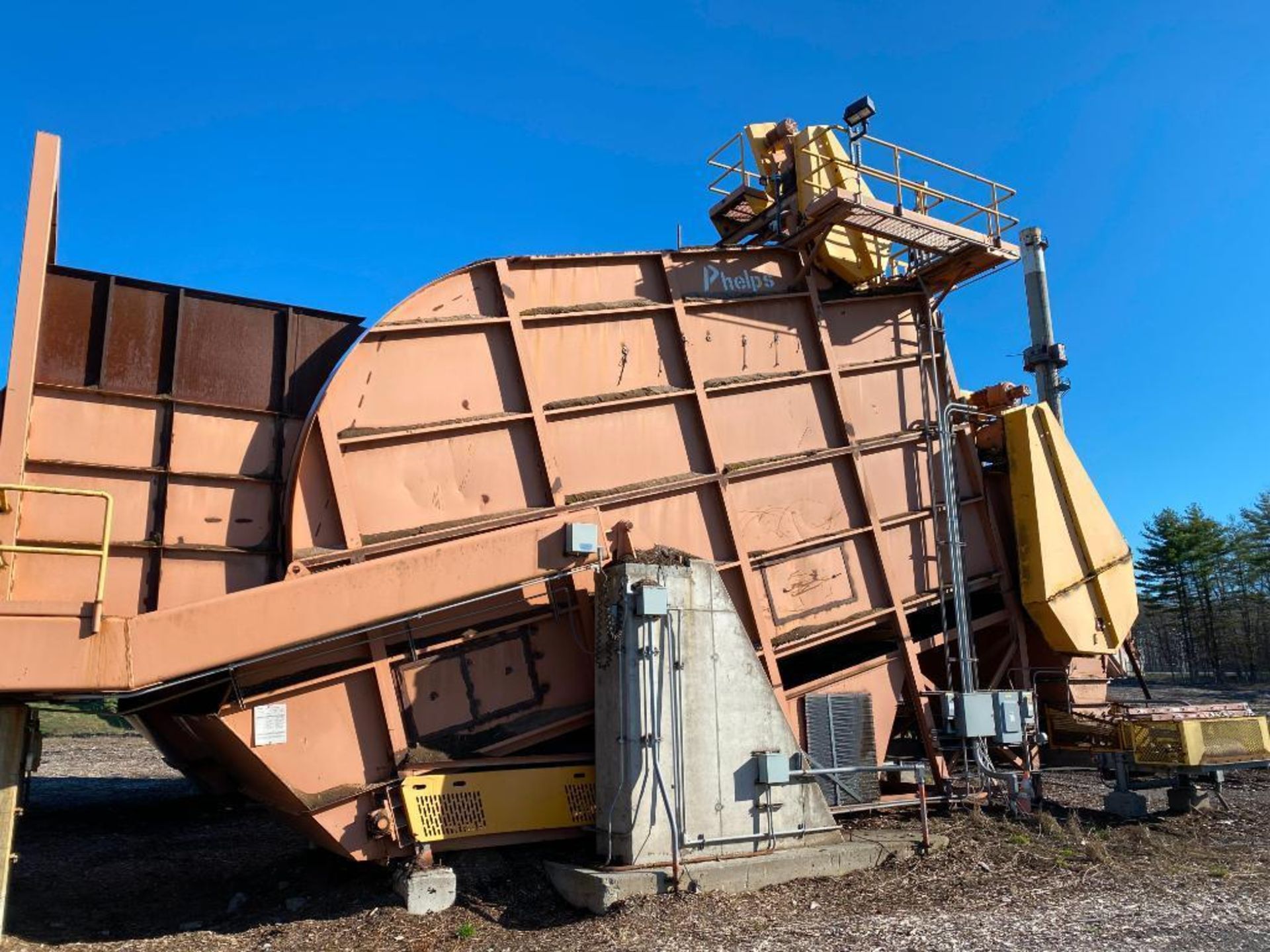 Phelps Truck Dumper, Model AX270FB63, 120,000 LB. Cap., 69' L x 106" W ...
