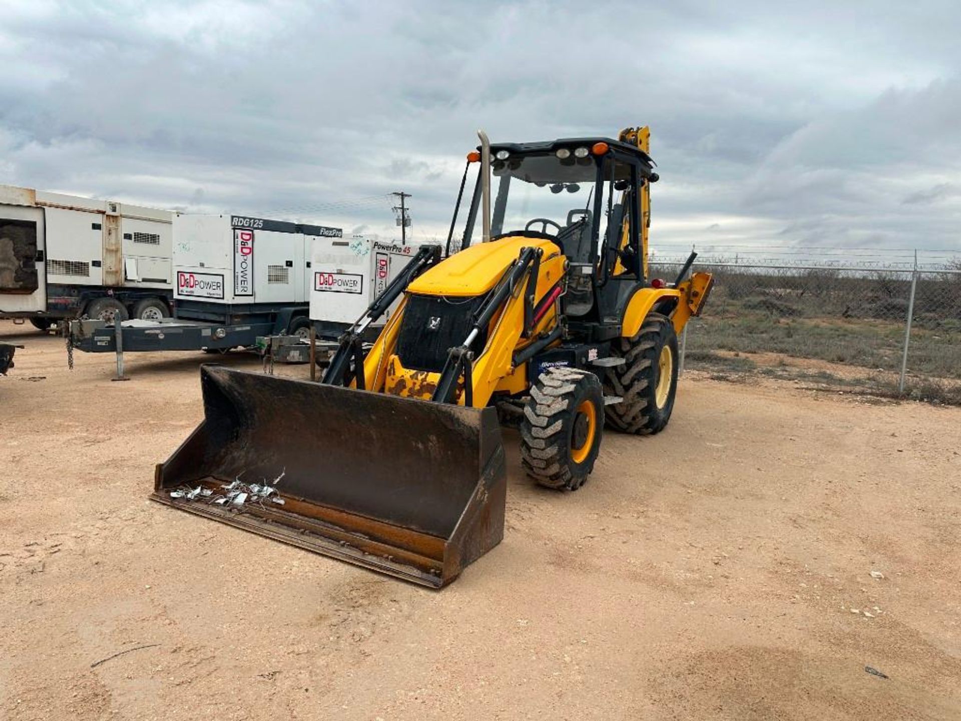 2018 JCB 3CX Open Cab Backhoe Loader, 55HP, Diesel Engine, Vin ...