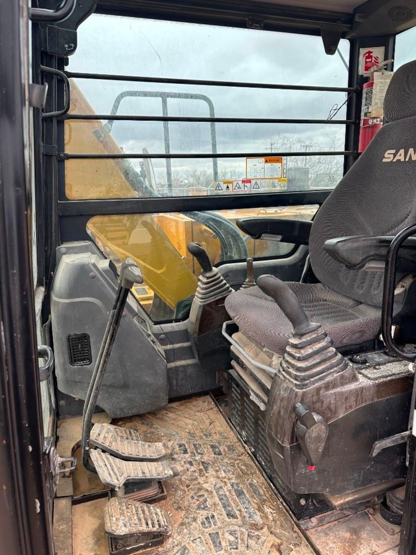 2019 Sany SY 95C Tracked Excavator, 2,309 Hours, 12" Tooth Bucket ...
