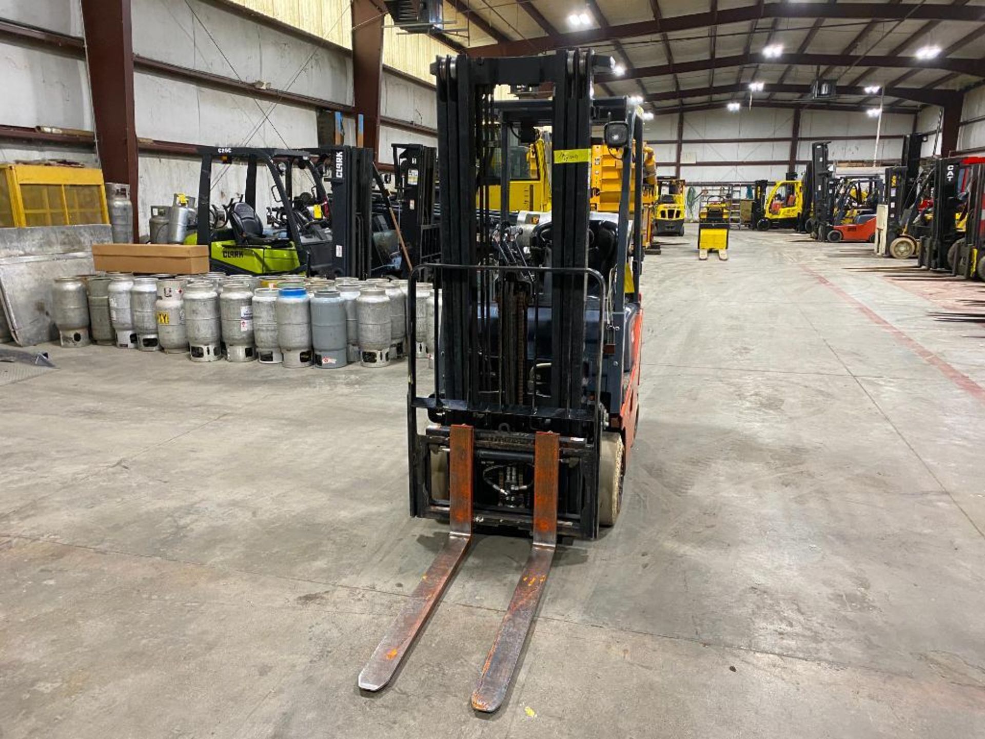 Toyota 3,000-LB Capacity Forklift, Model 8FGCU15, S/N 35454, LPG, 3 ...