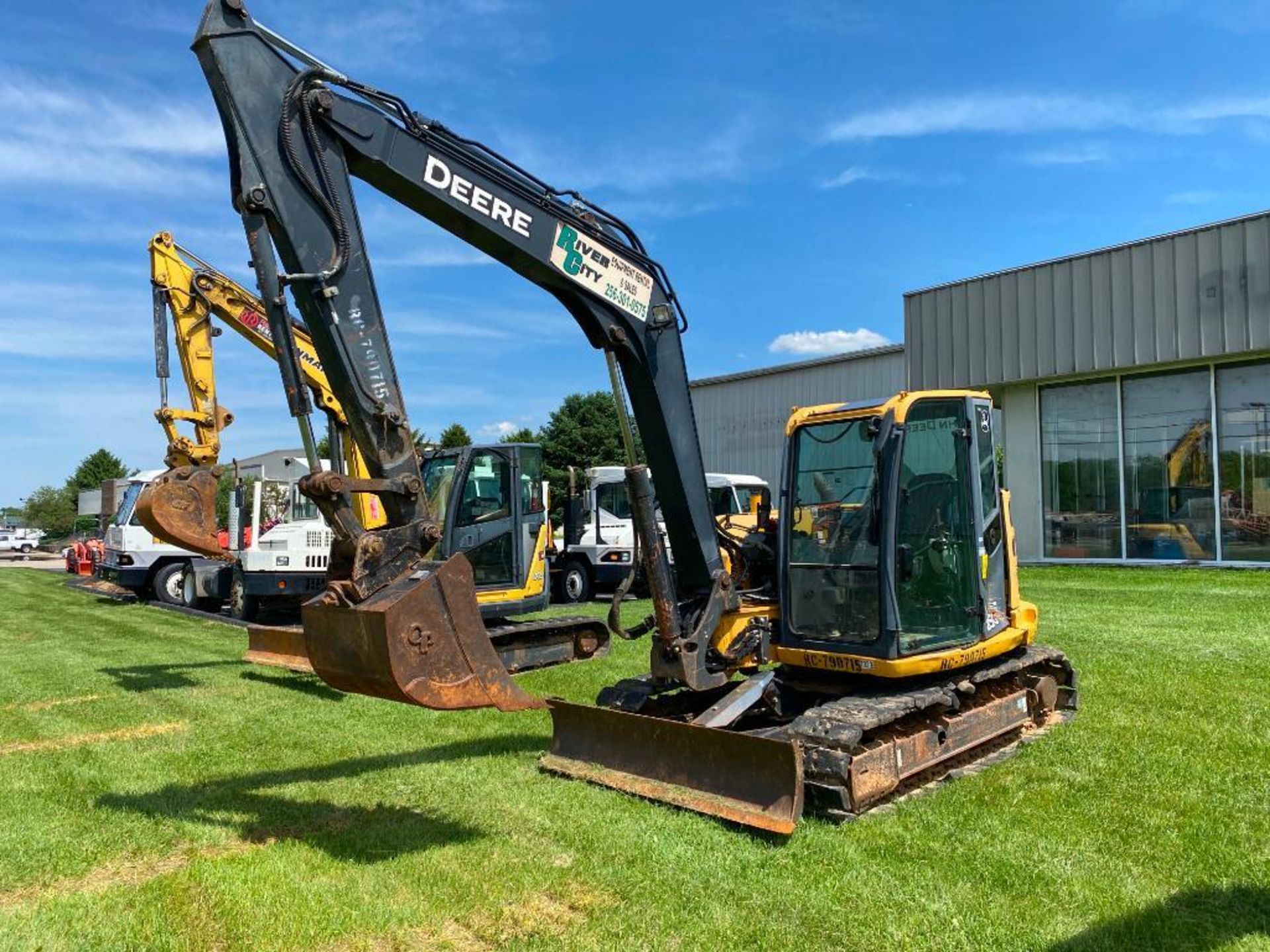 2015 John Deere 85G Mini Excavator, S/N 1FF085GCKFJ017907, 35" Bucket ...